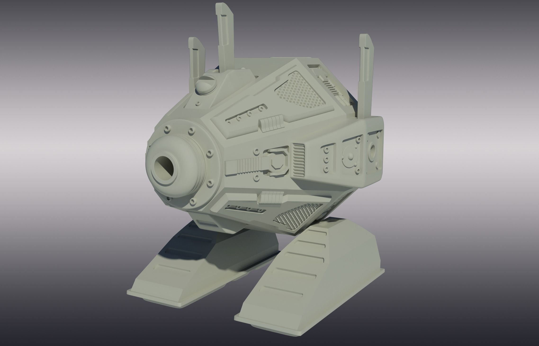 TNG Exocomp - Studio Scale Prop 3D model 3D printable | CGTrader