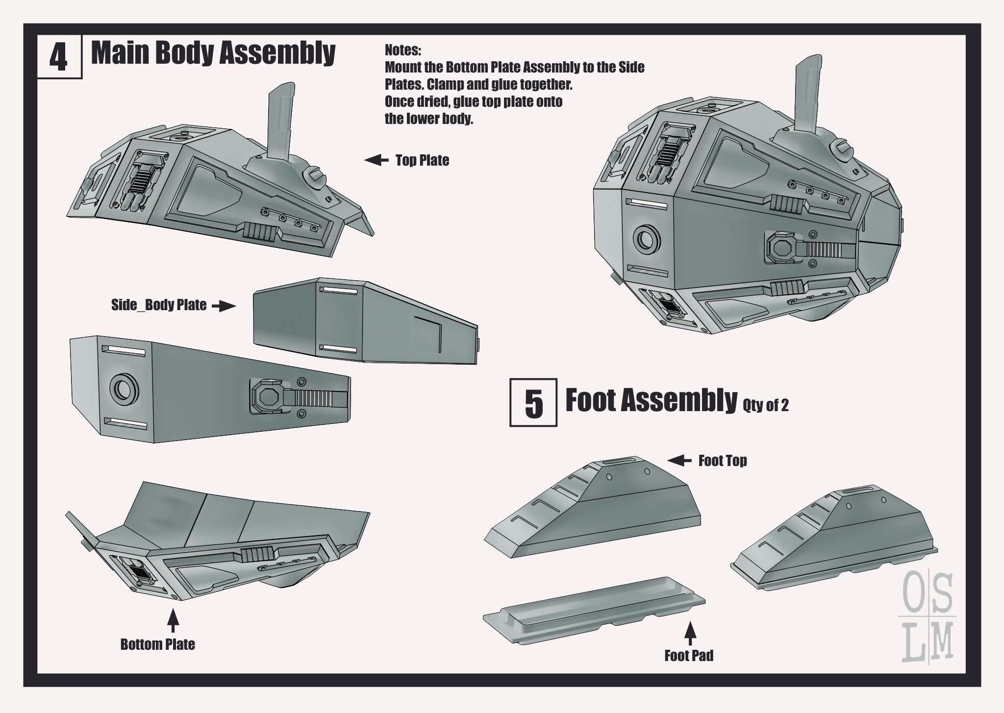 TNG Exocomp - Studio Scale Prop 3D model 3D printable | CGTrader