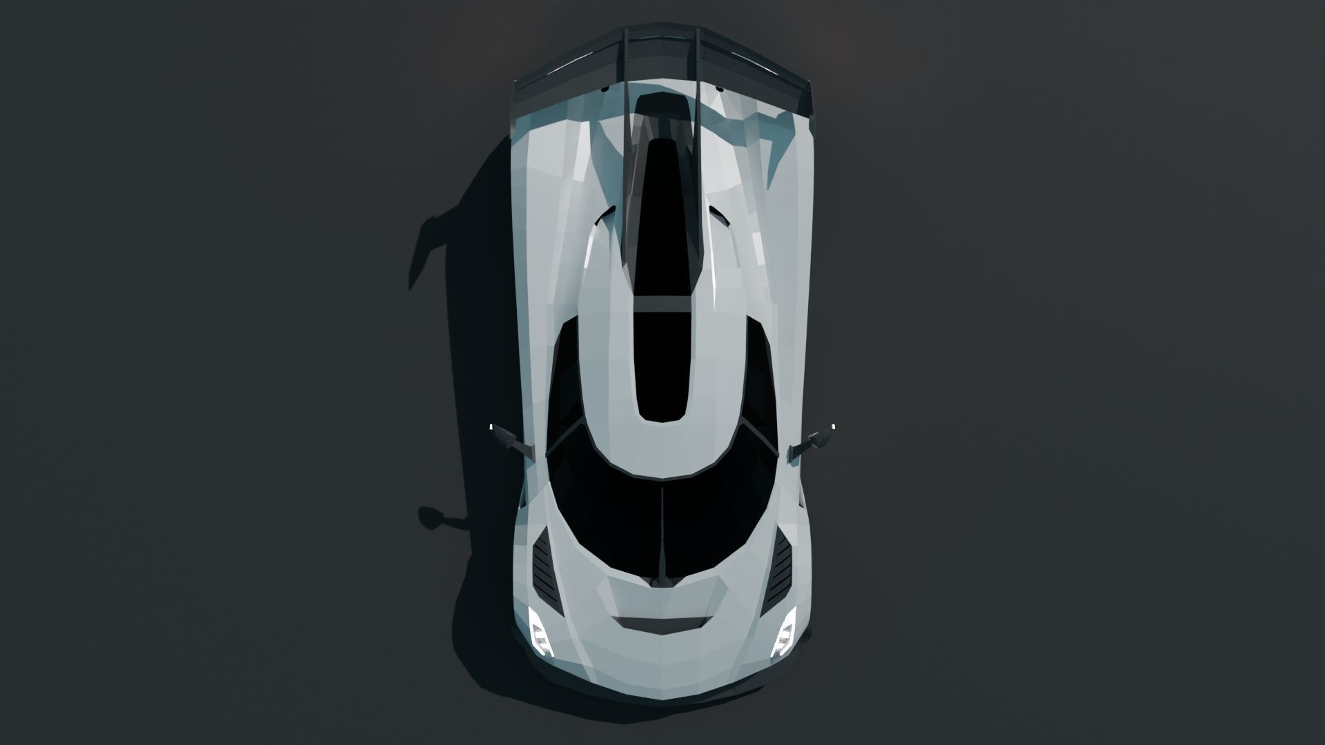 3D model Koenigsegg Jesko VR / AR / low-poly | CGTrader