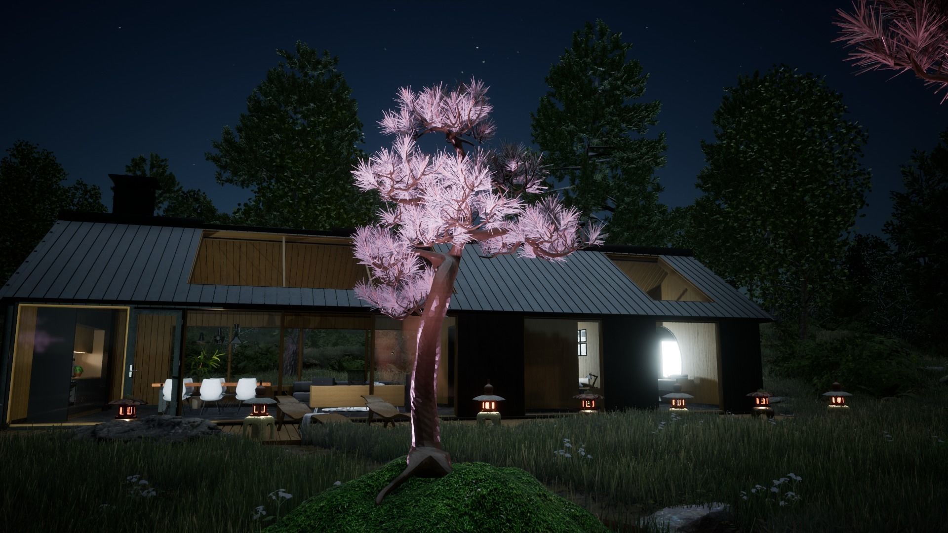 Cherry Blossom or sakura 3 Size Tree 3D model | CGTrader