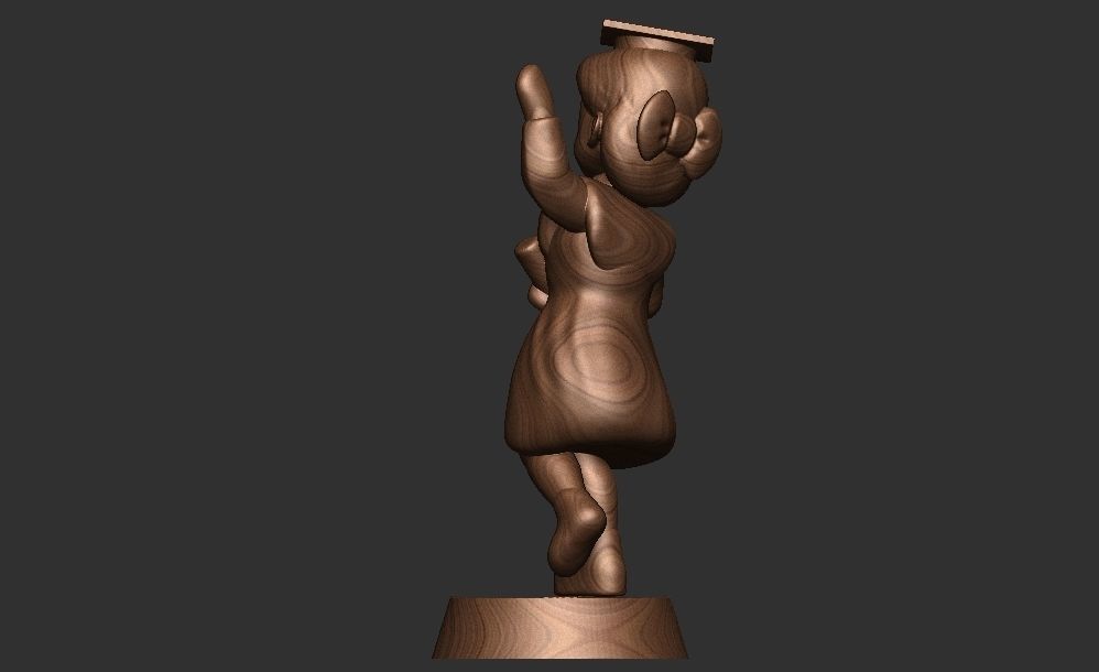 Female Chibi 3D model 3D printable | CGTrader