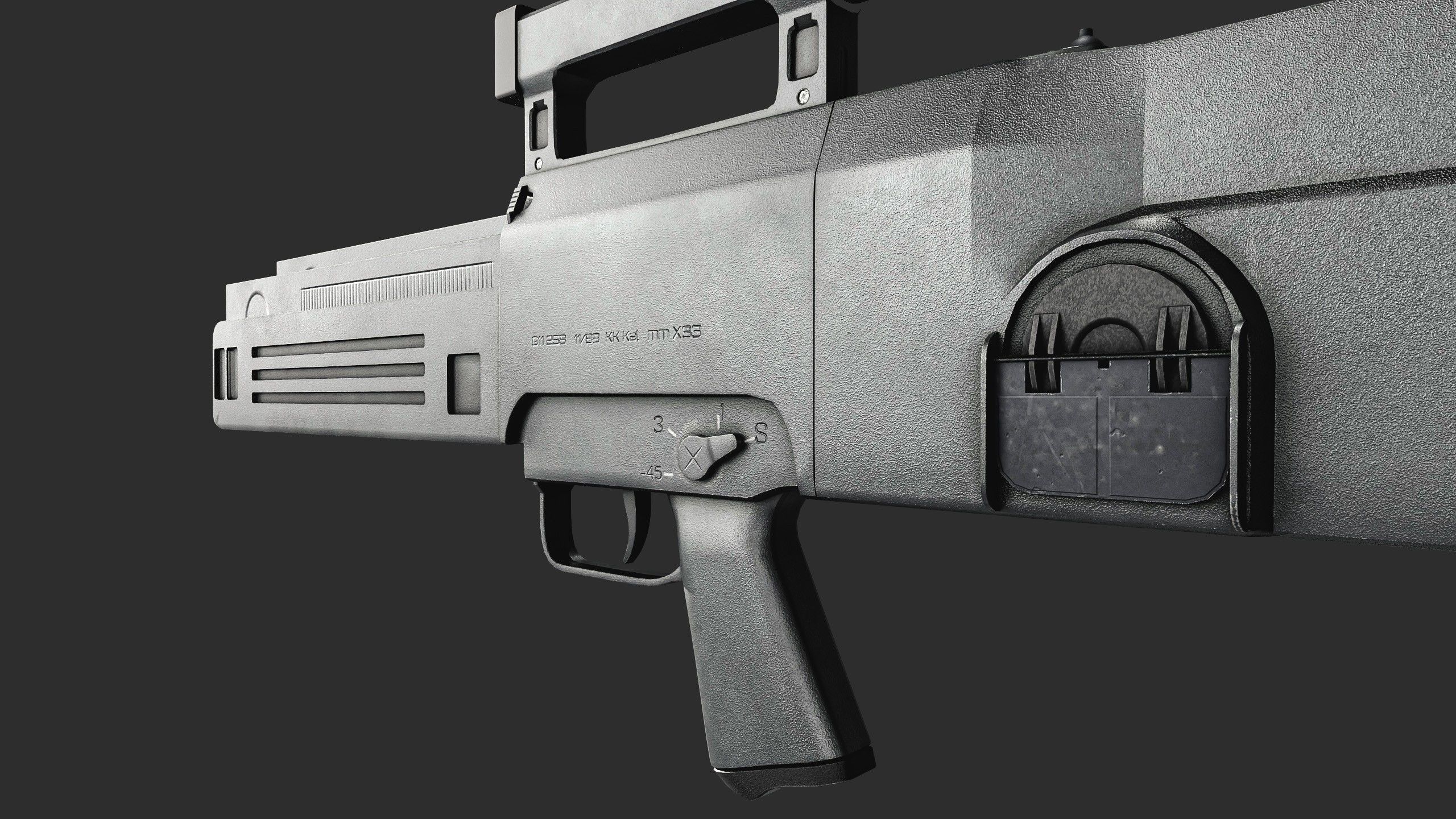 3D model G11 Assault Rifle VR / AR / low-poly | CGTrader