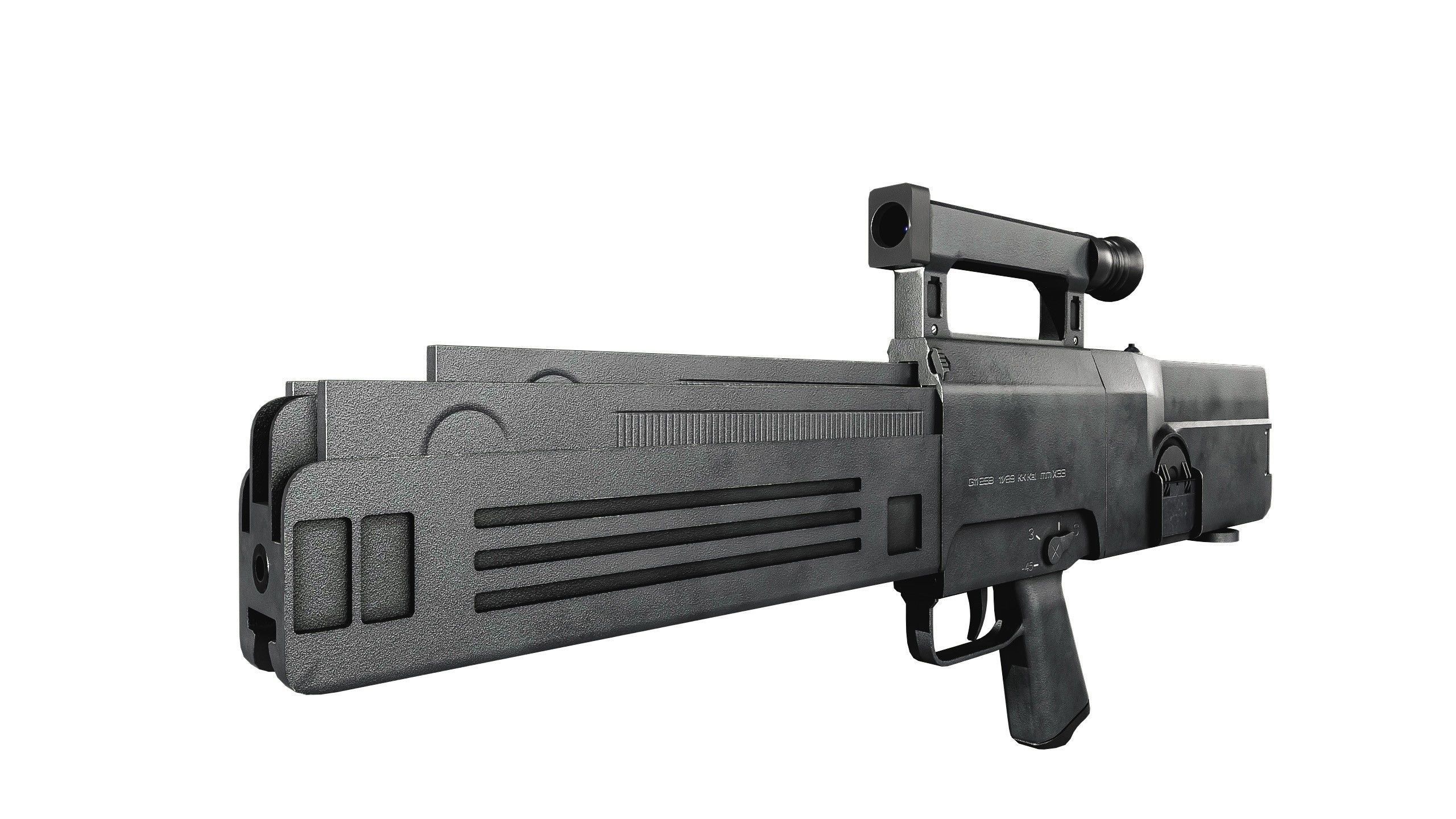 3D model G11 Assault Rifle VR / AR / low-poly | CGTrader