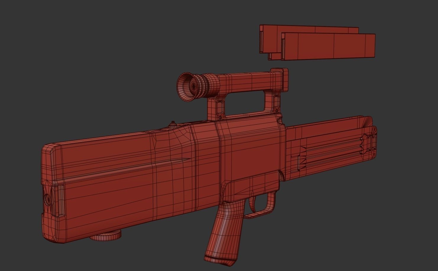3D model G11 Assault Rifle VR / AR / low-poly | CGTrader