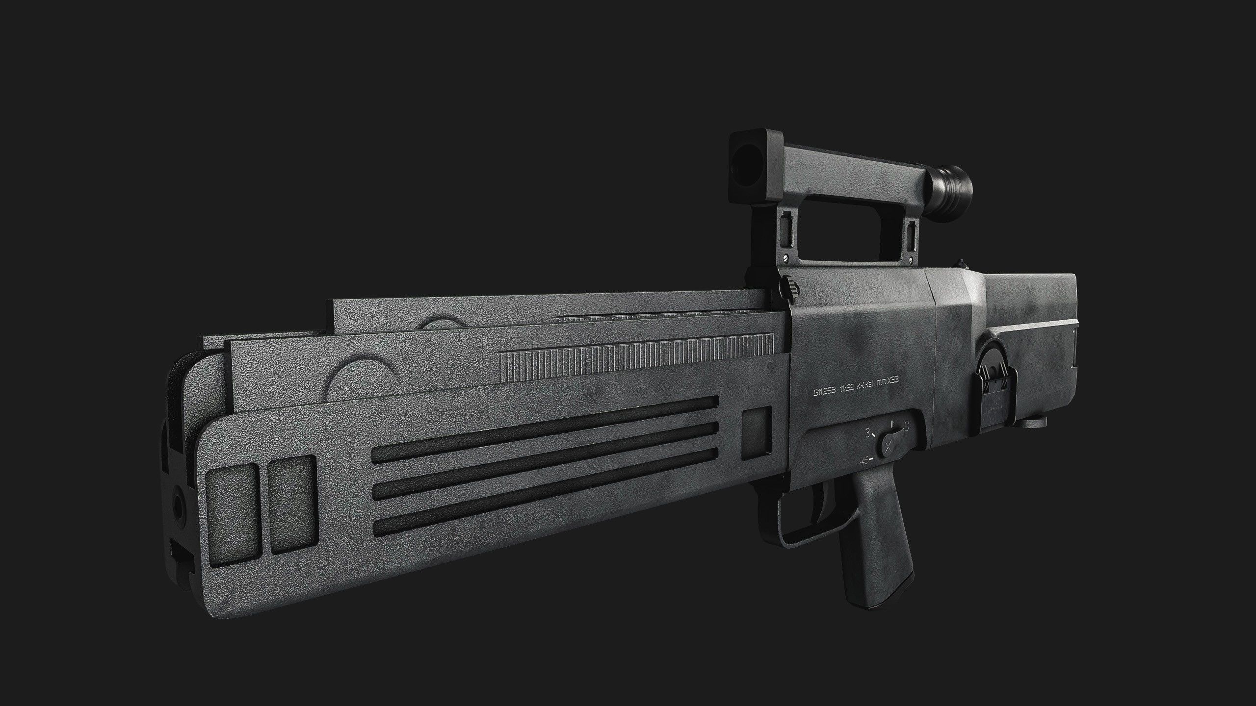 3D model G11 Assault Rifle VR / AR / low-poly | CGTrader