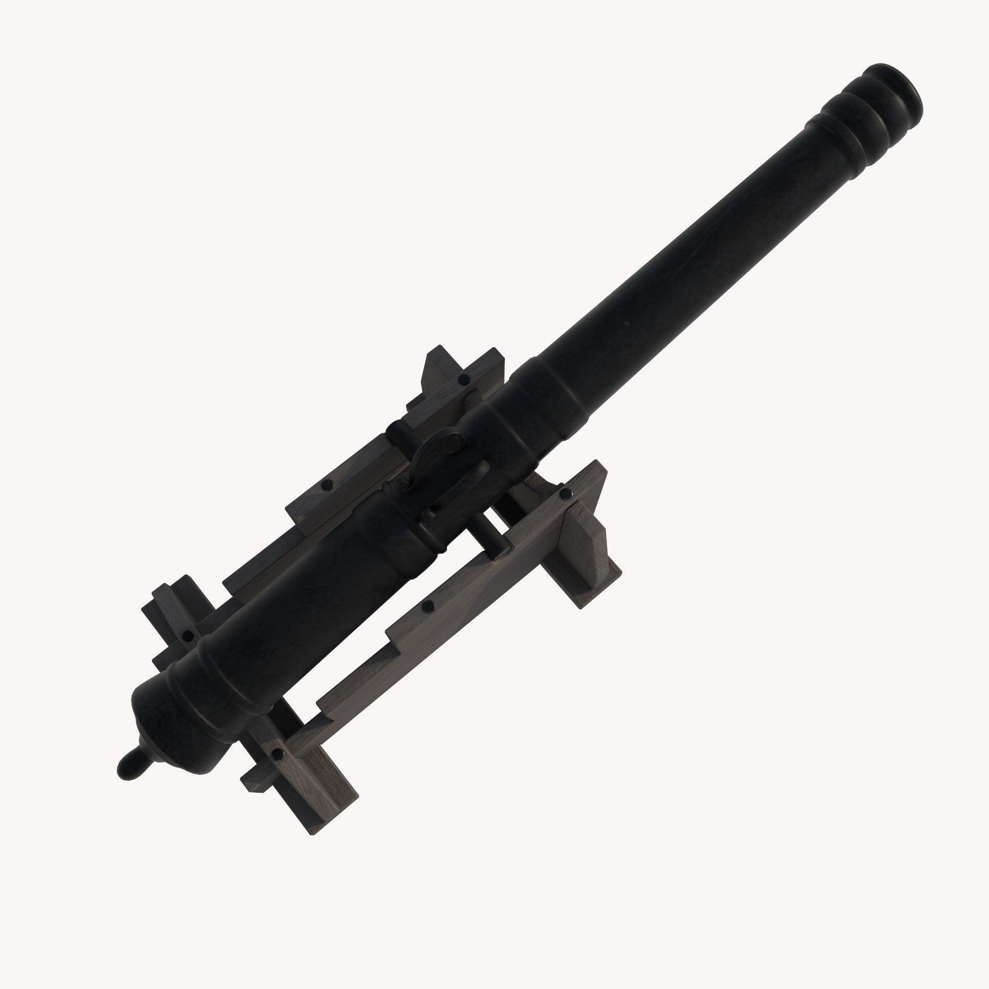 cossack mortar1 3D model | CGTrader