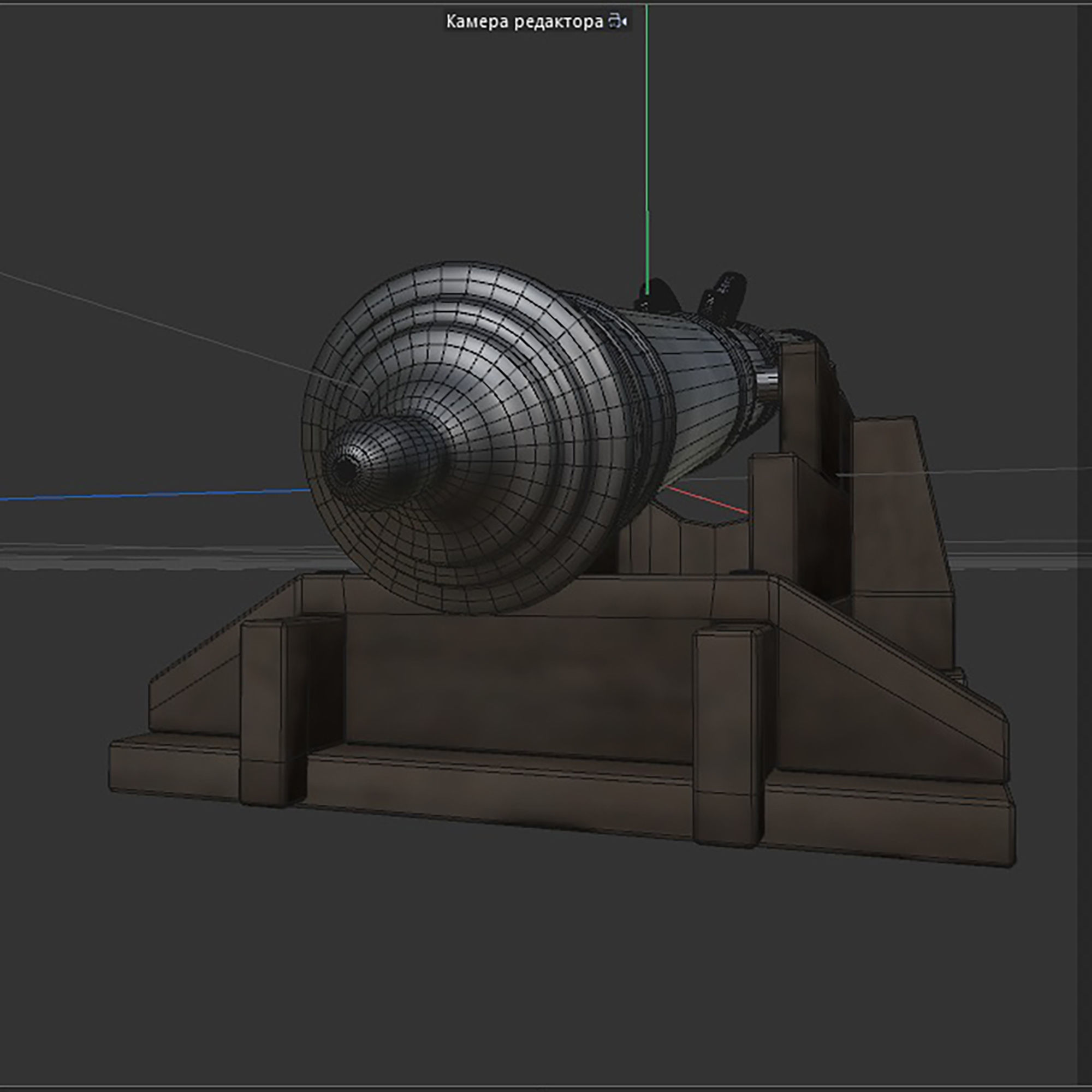 cossack mortar1 3D model | CGTrader