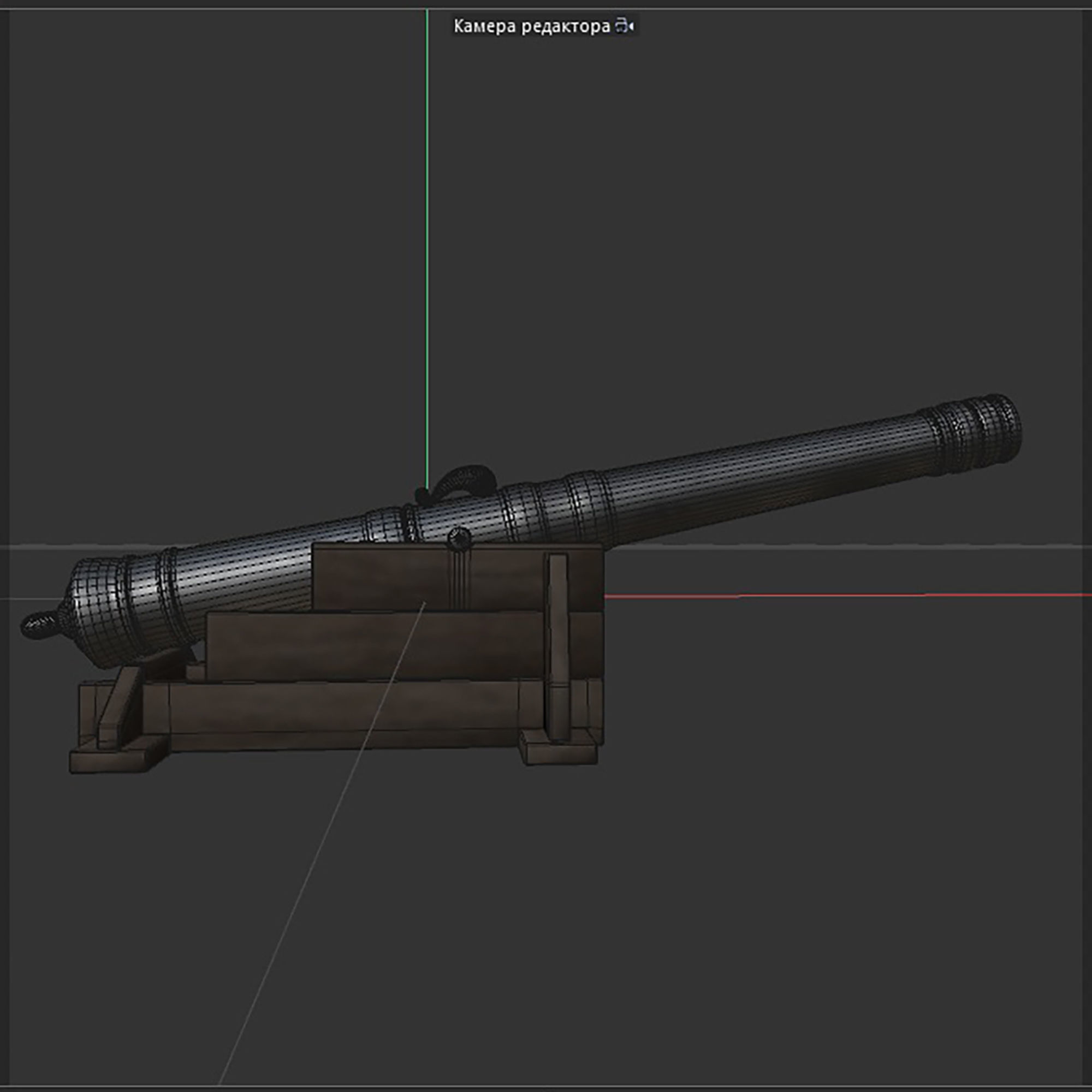 cossack mortar1 3D model | CGTrader