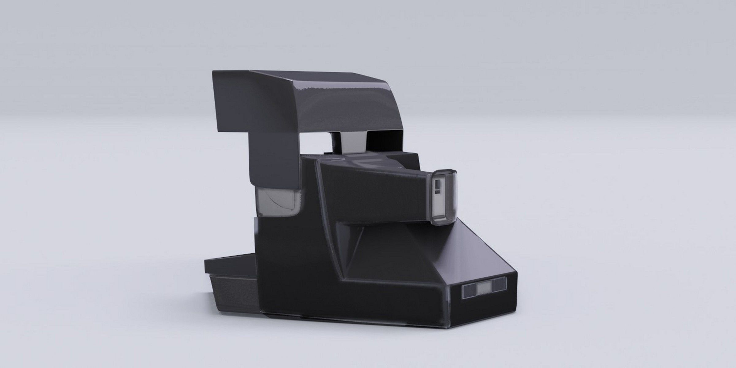 Polaroid camera model in Blender 3D model | CGTrader