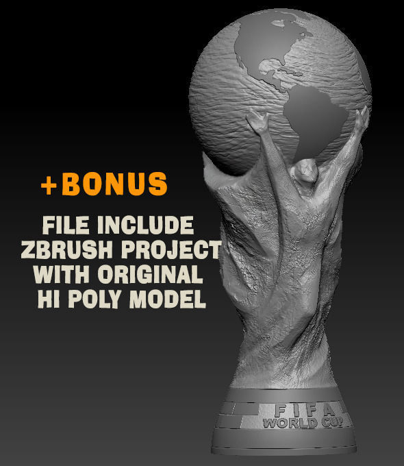 FIFA World Cup 3D model | CGTrader