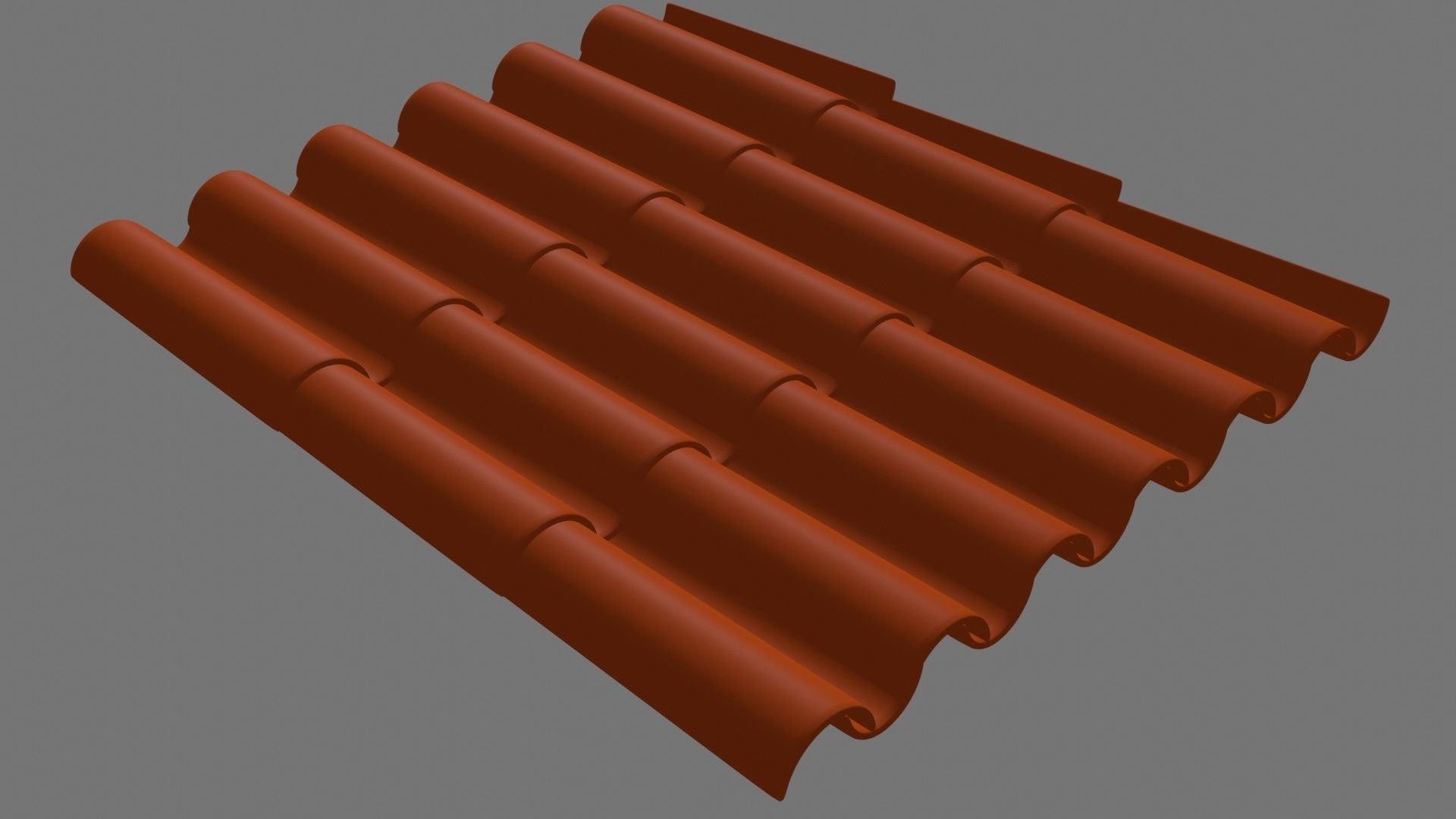 Object roof tile 3D model | CGTrader