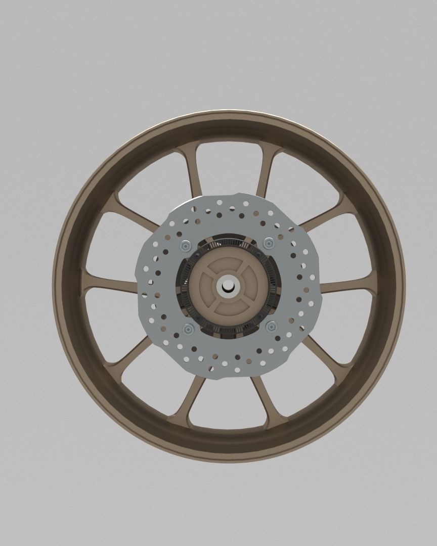 motor cycle rims wheels bike 3D model | CGTrader