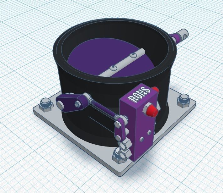 1 24 scale Rons Flying Toilet Injection 3D model 3D printable | CGTrader