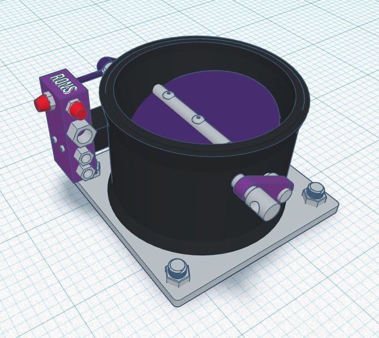 1 24 scale Rons Flying Toilet Injection 3D model 3D printable | CGTrader