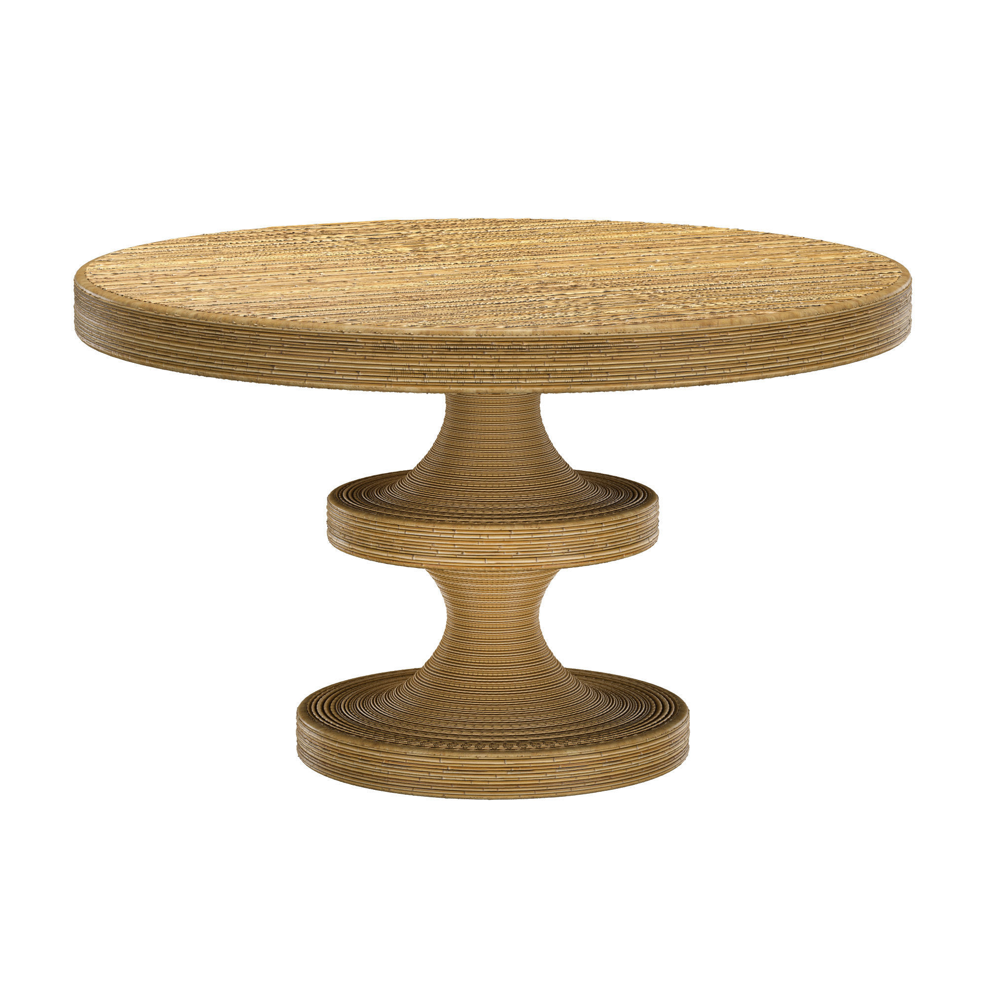 RATTAN BISHOP TABLE 3D model | CGTrader