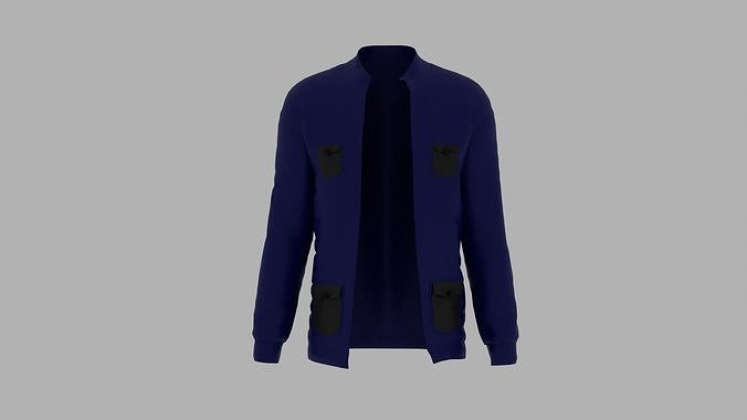 3D model Jacket VR / AR / low-poly | CGTrader