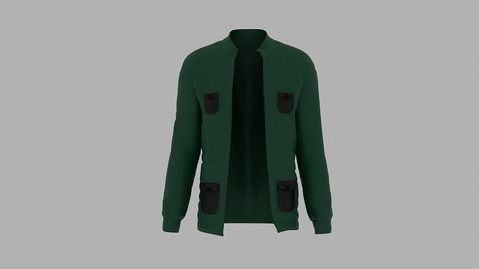 3D model Jacket VR / AR / low-poly | CGTrader