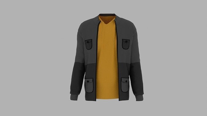 3D model Jacket VR / AR / low-poly | CGTrader
