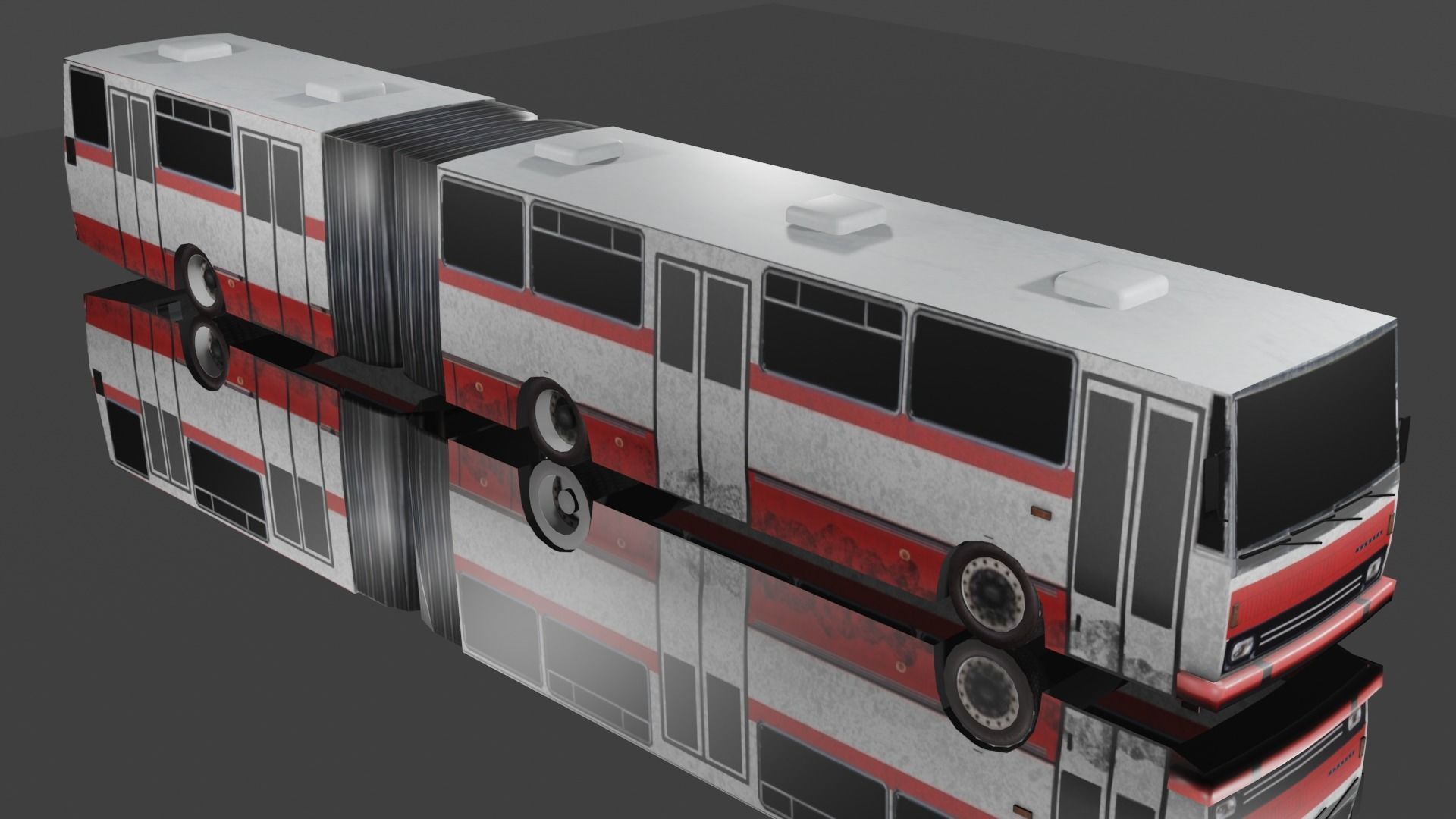 3D model Karosa B741 bus VR / AR / low-poly | CGTrader