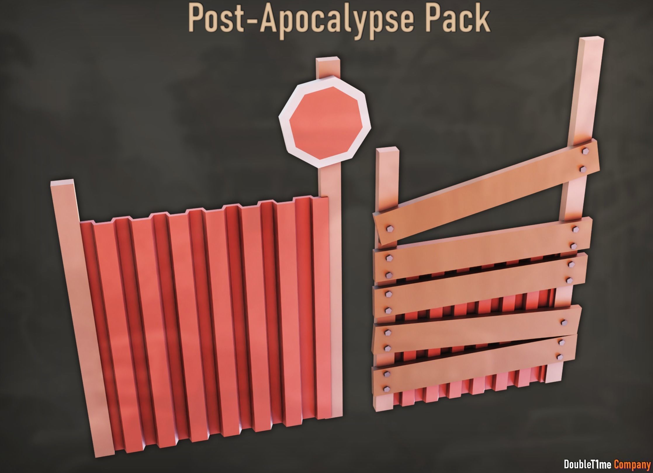 3D model Urban trash Props Apocalypse VR / AR / low-poly | CGTrader