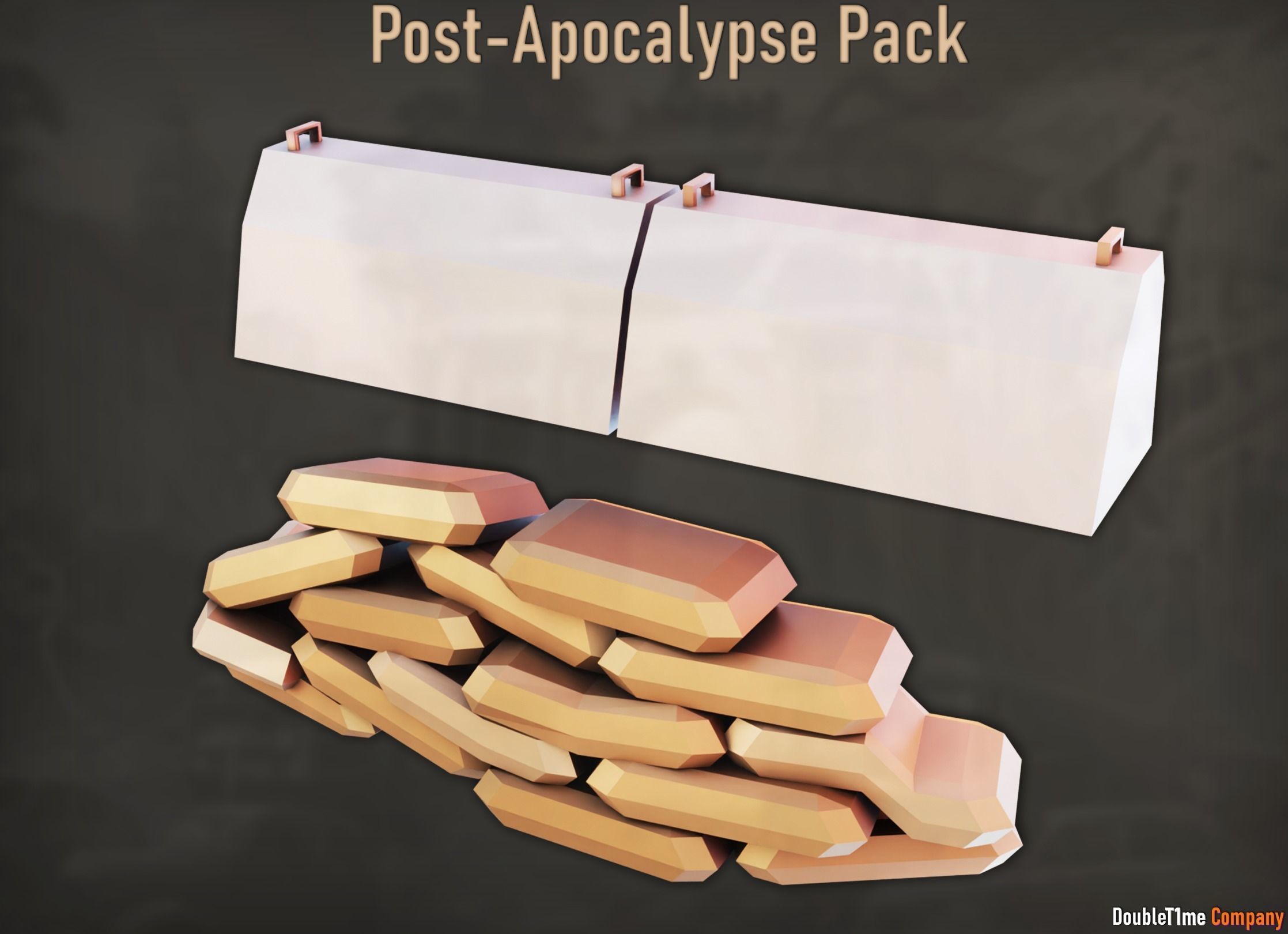 3D model Urban trash Props Apocalypse VR / AR / low-poly | CGTrader