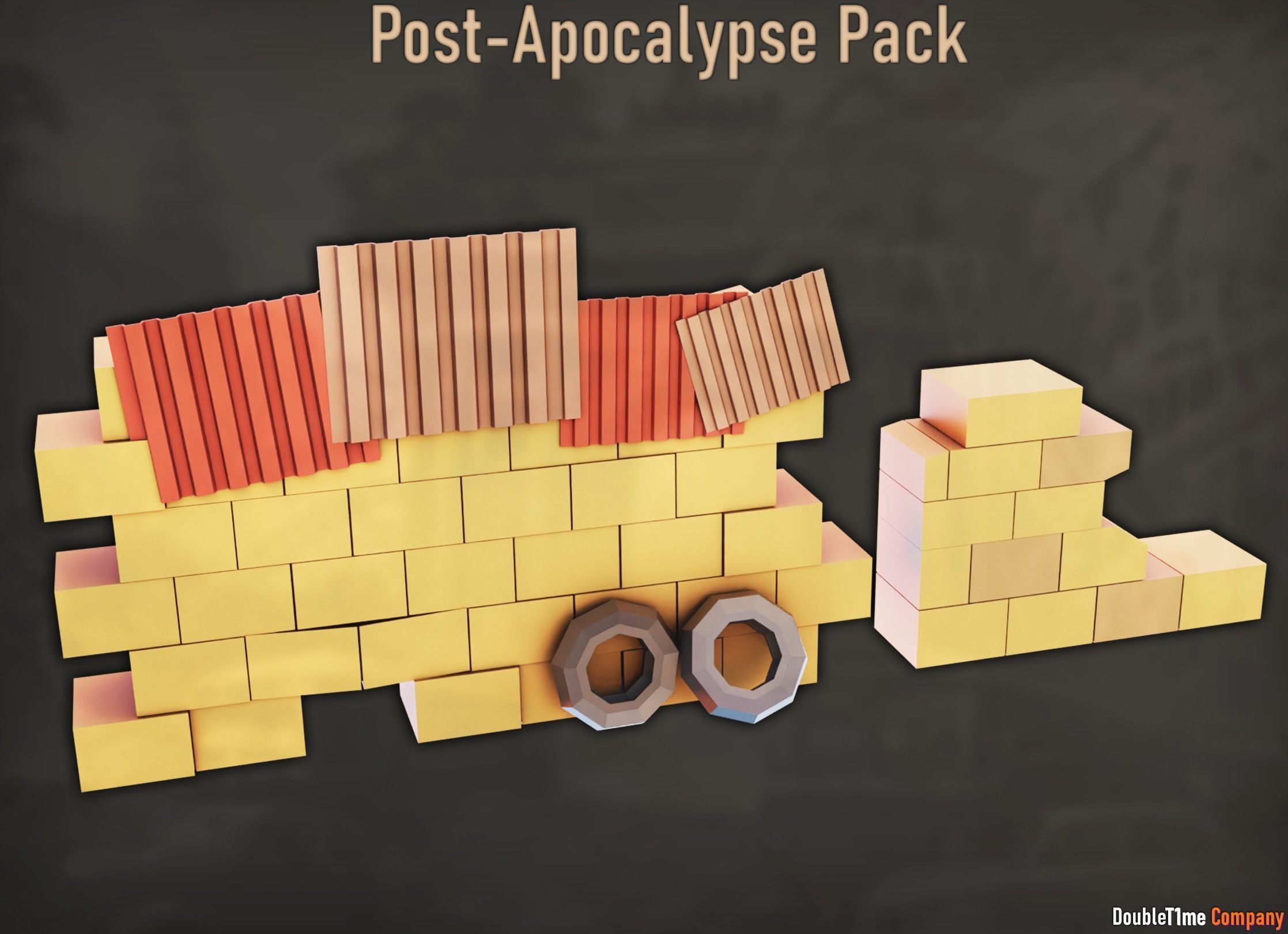 3D model Urban trash Props Apocalypse VR / AR / low-poly | CGTrader