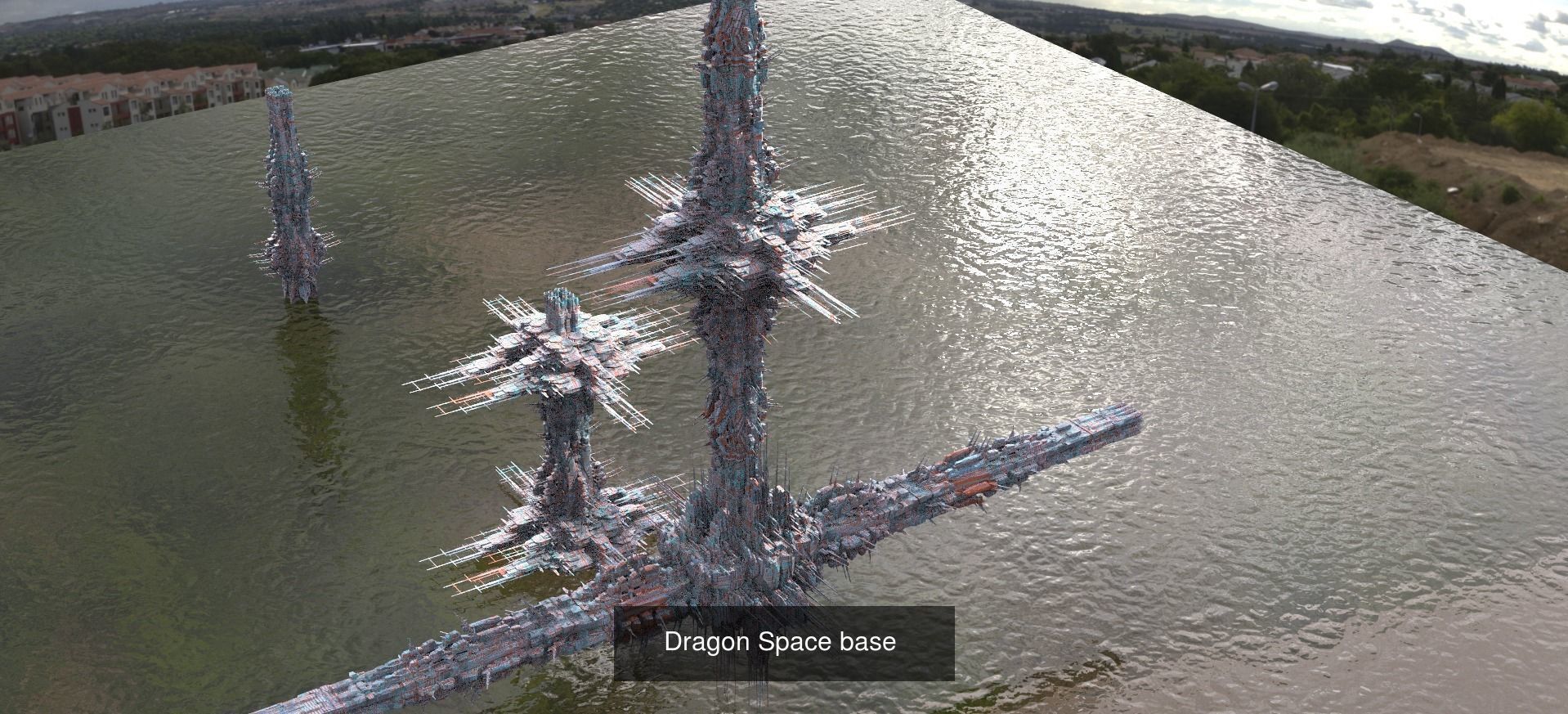 Moon Base Collection 1 VR / AR / low-poly | CGTrader