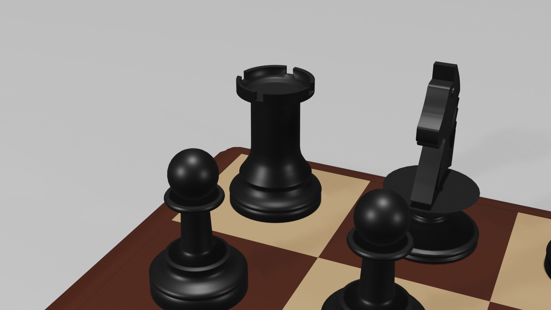 3D model Classic chess pieces set 3D model VR / AR / low-poly | CGTrader