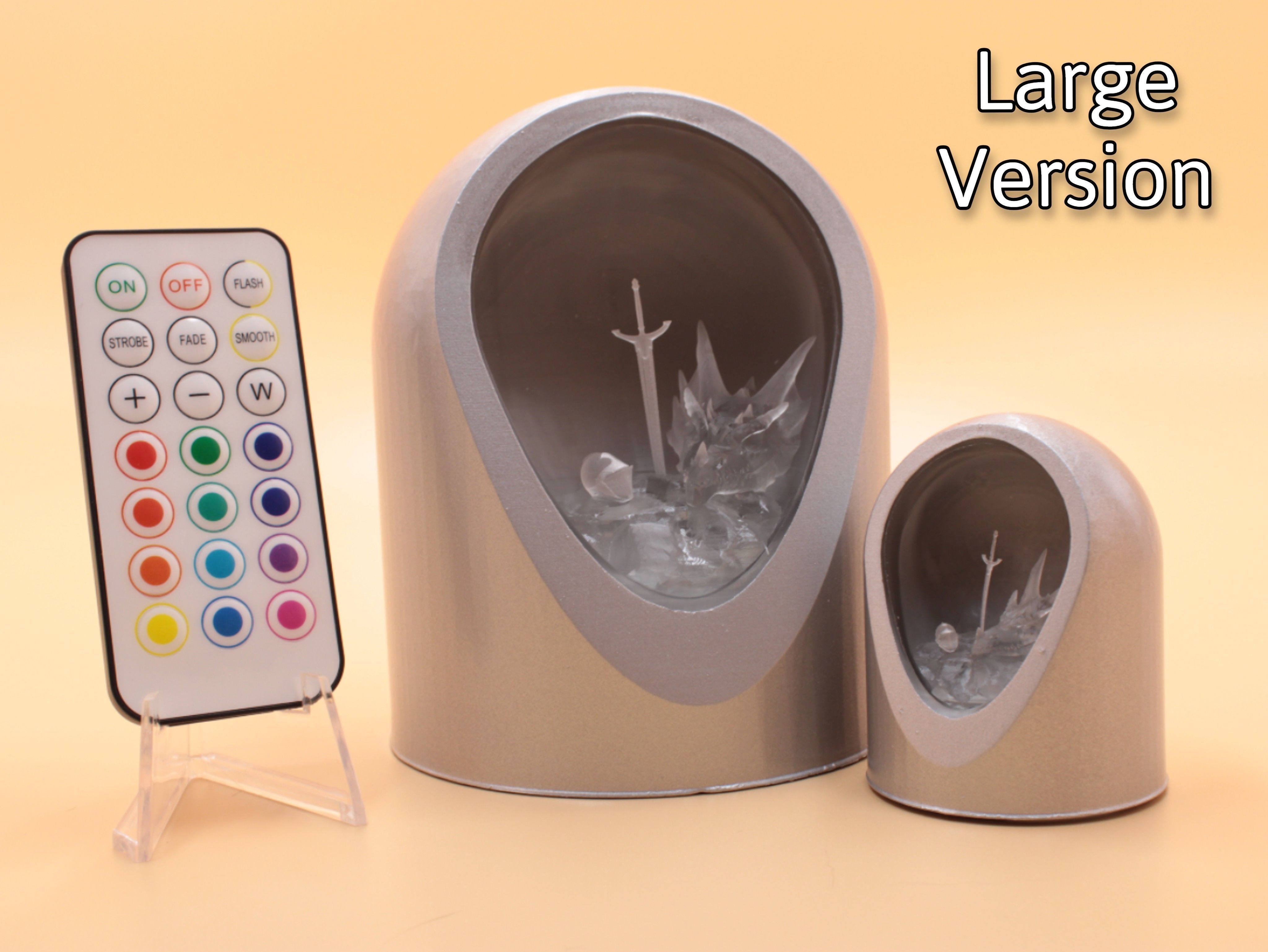 Dragon and Knight Fantasy - LED Light Up Diorama 3D model 3D printable ...