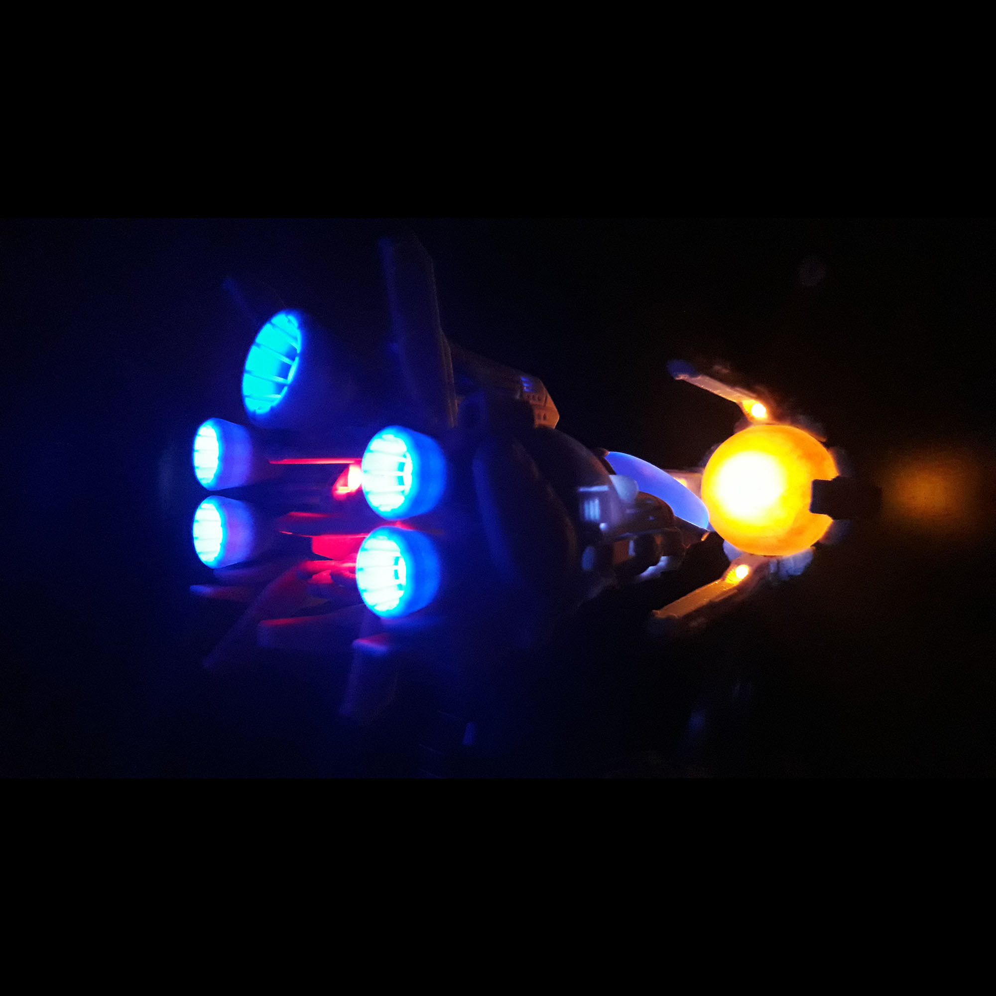 R-TYPE toy spaceship being held 3D model 3D printable | CGTrader