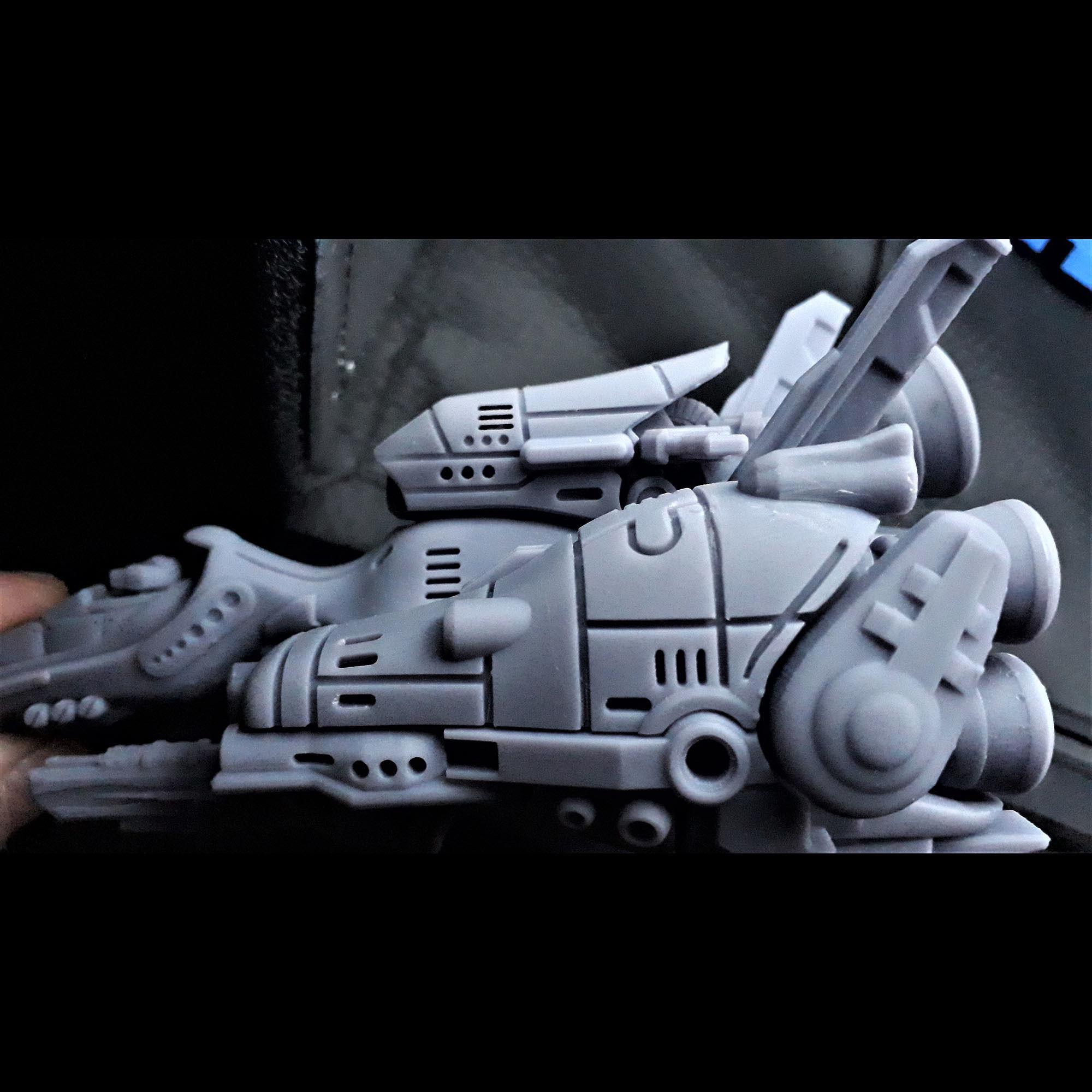 R-TYPE toy spaceship being held 3D model 3D printable | CGTrader