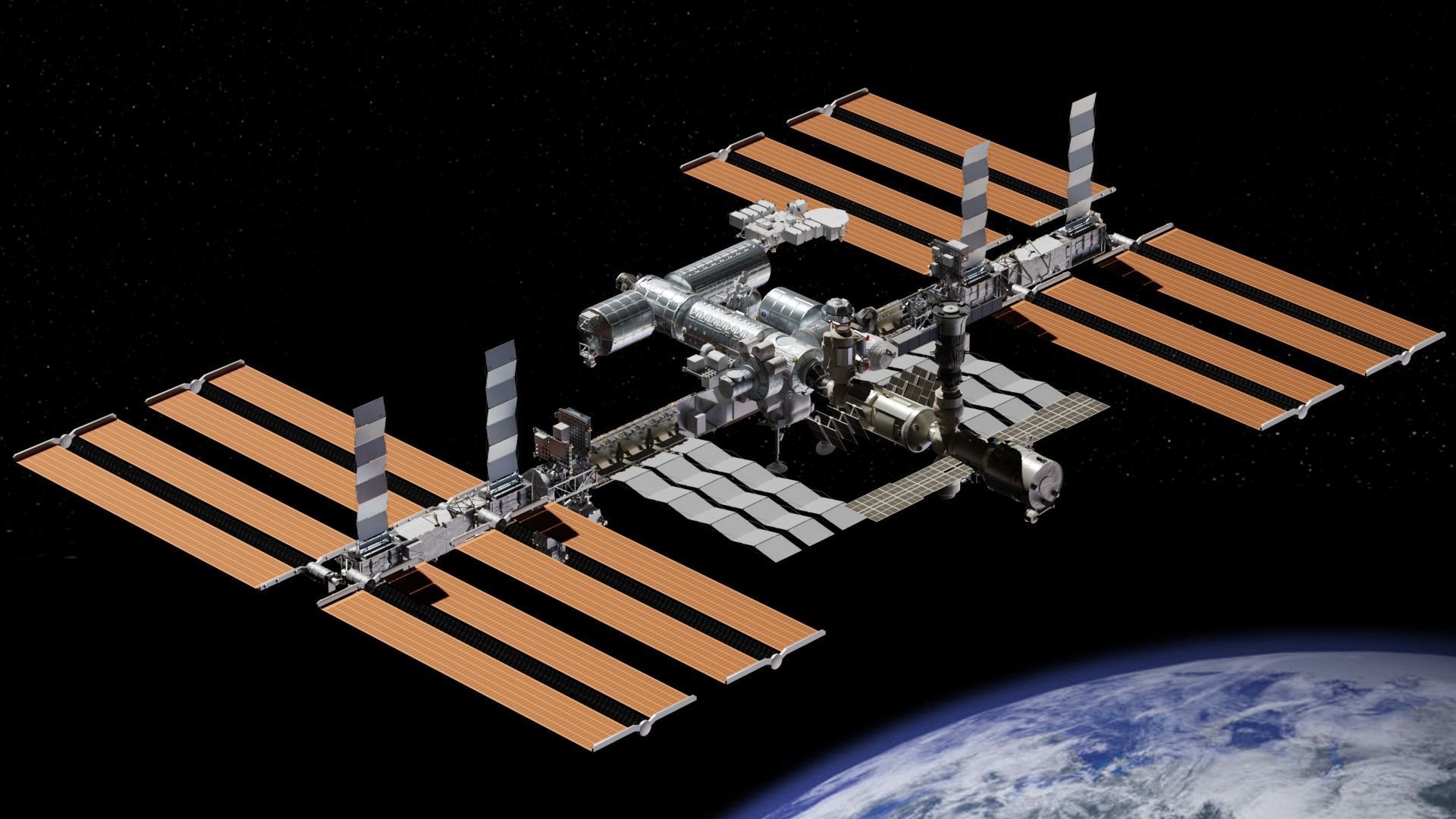 NASA International Space Station 3D model | CGTrader