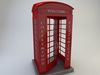 Telephone Cabin 3D model | CGTrader