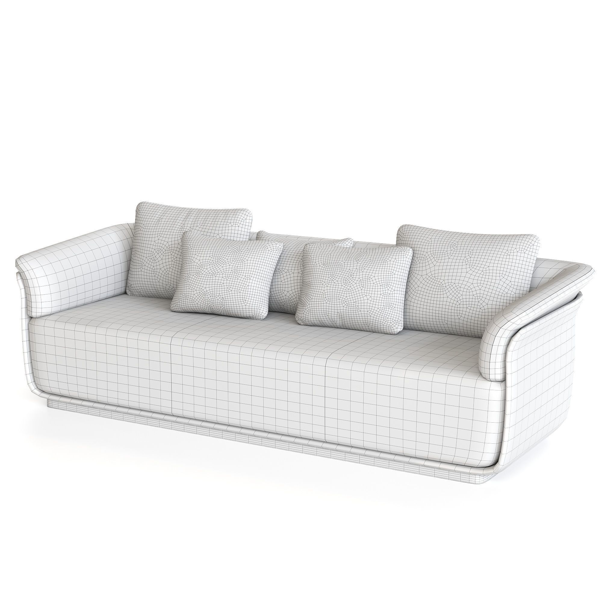 Capitol Collection Allure Sofa 3D model | CGTrader