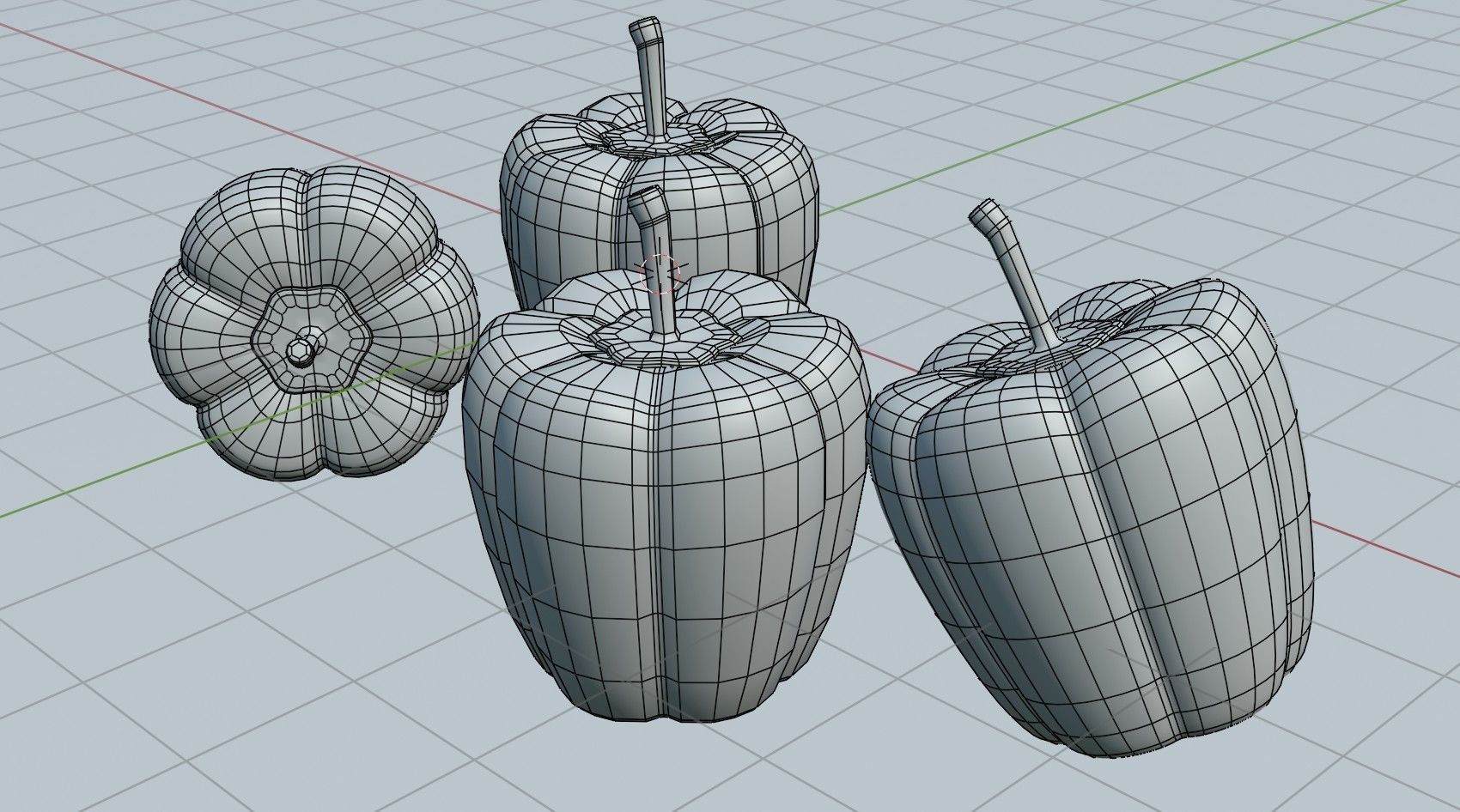 3D model Bell Pepper 3D model Low-poly VR / AR / low-poly | CGTrader