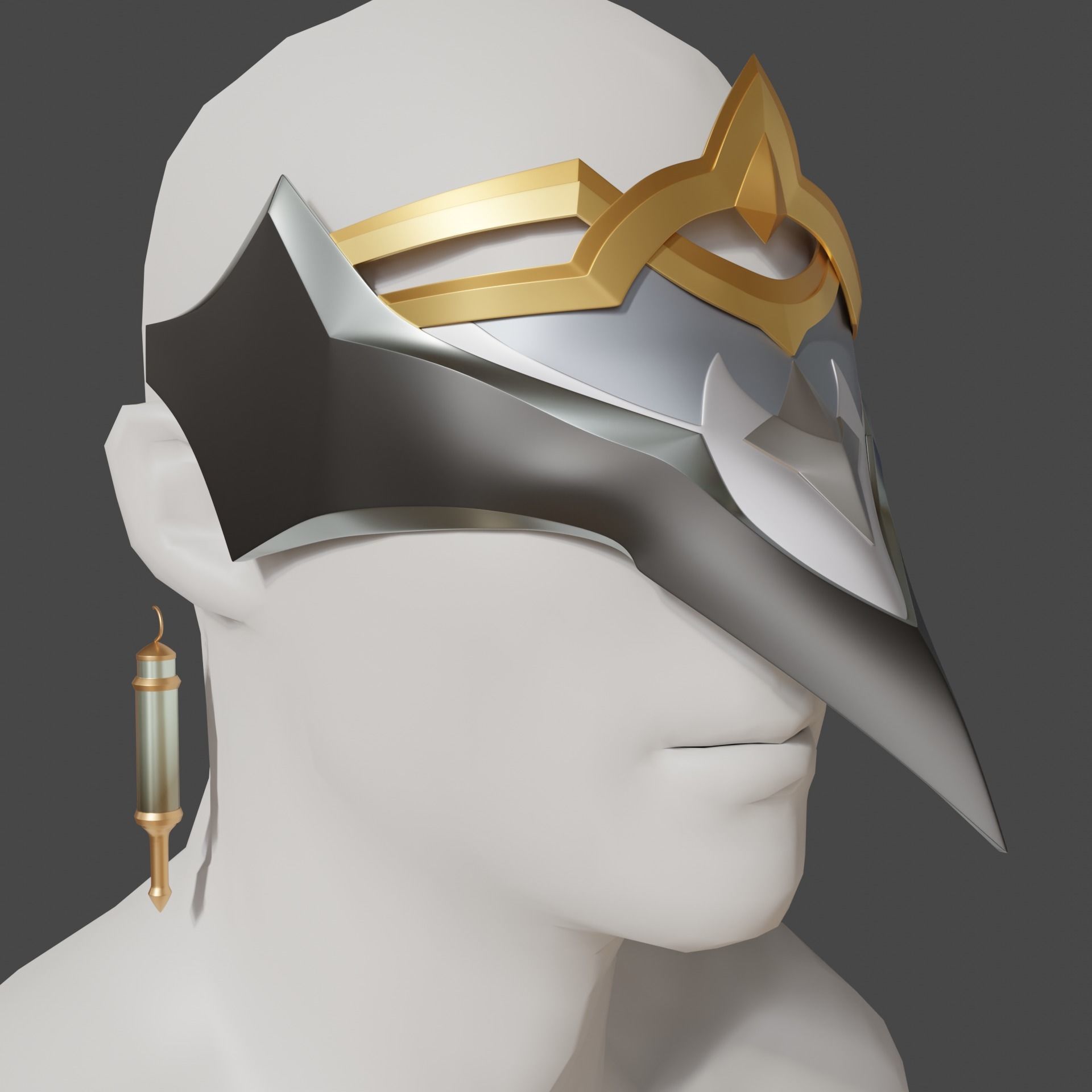 A WINTER NIGHT GENSHIN IMPACT COSPLAY KIT DOTTORE 3D model 3D printable ...