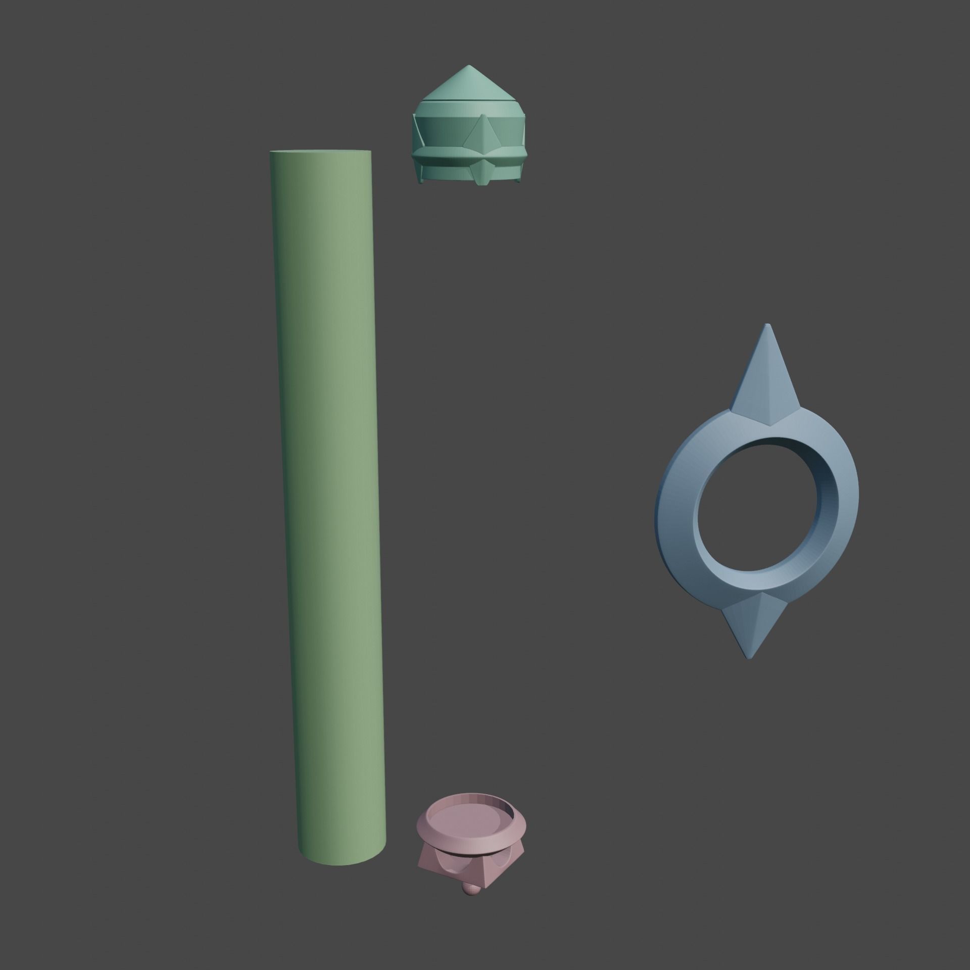 A WINTER NIGHT GENSHIN IMPACT COSPLAY KIT DOTTORE 3D model 3D printable ...