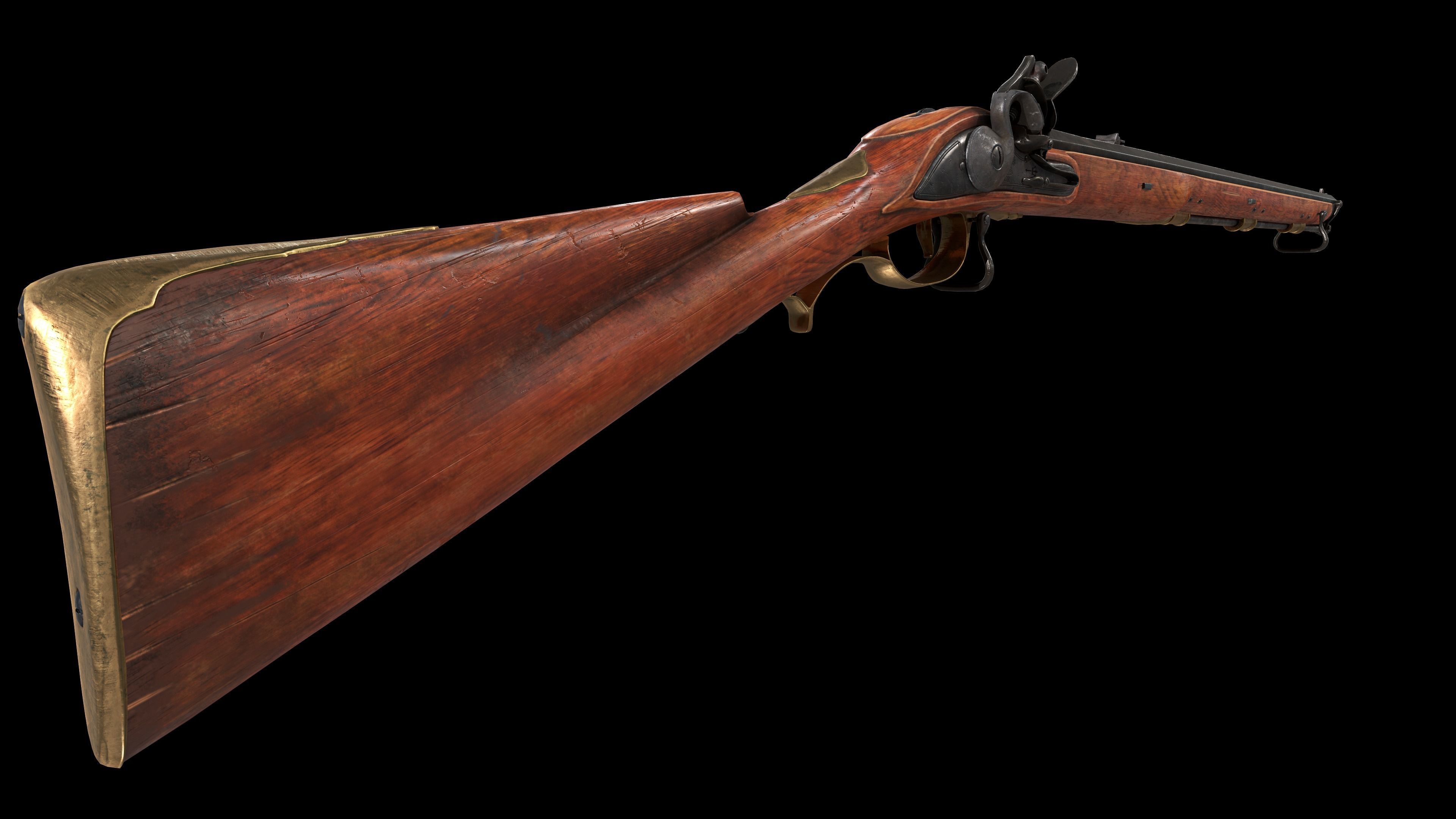 3D model Pattern 1776 VR / AR / low-poly | CGTrader