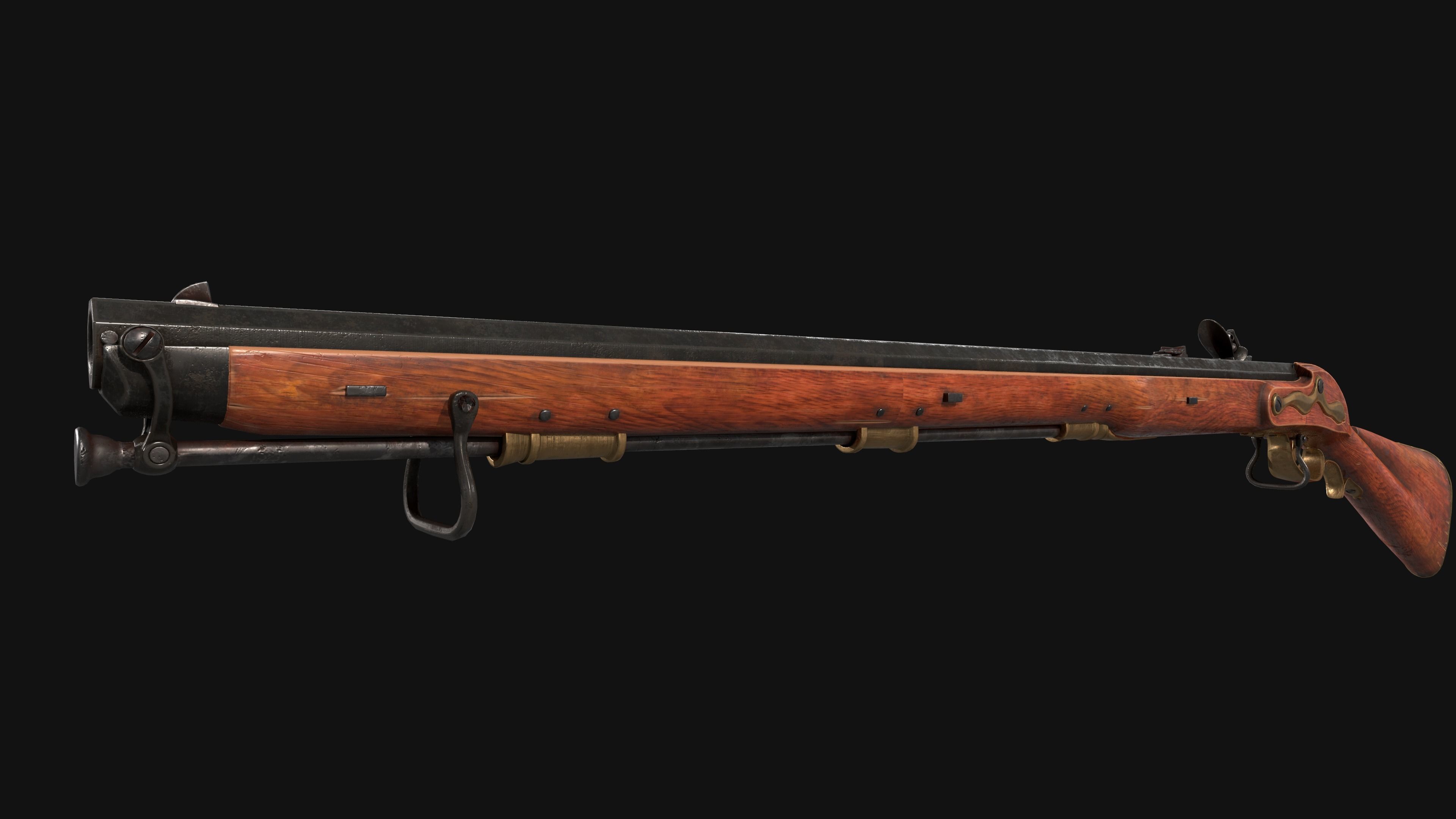 3D model Pattern 1776 VR / AR / low-poly | CGTrader