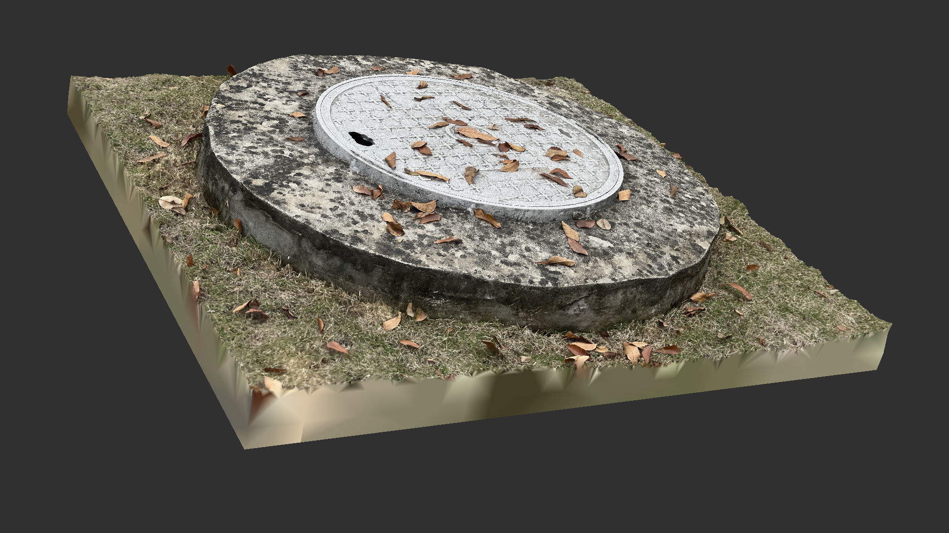Manhole 3d Scan 3D model | CGTrader