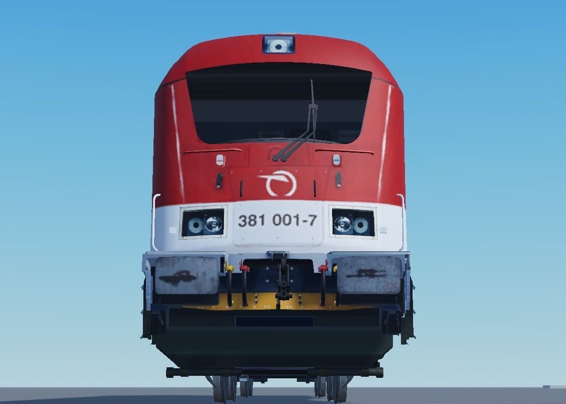 ZSSK 381 001-7 free VR / AR / low-poly 3D model | CGTrader