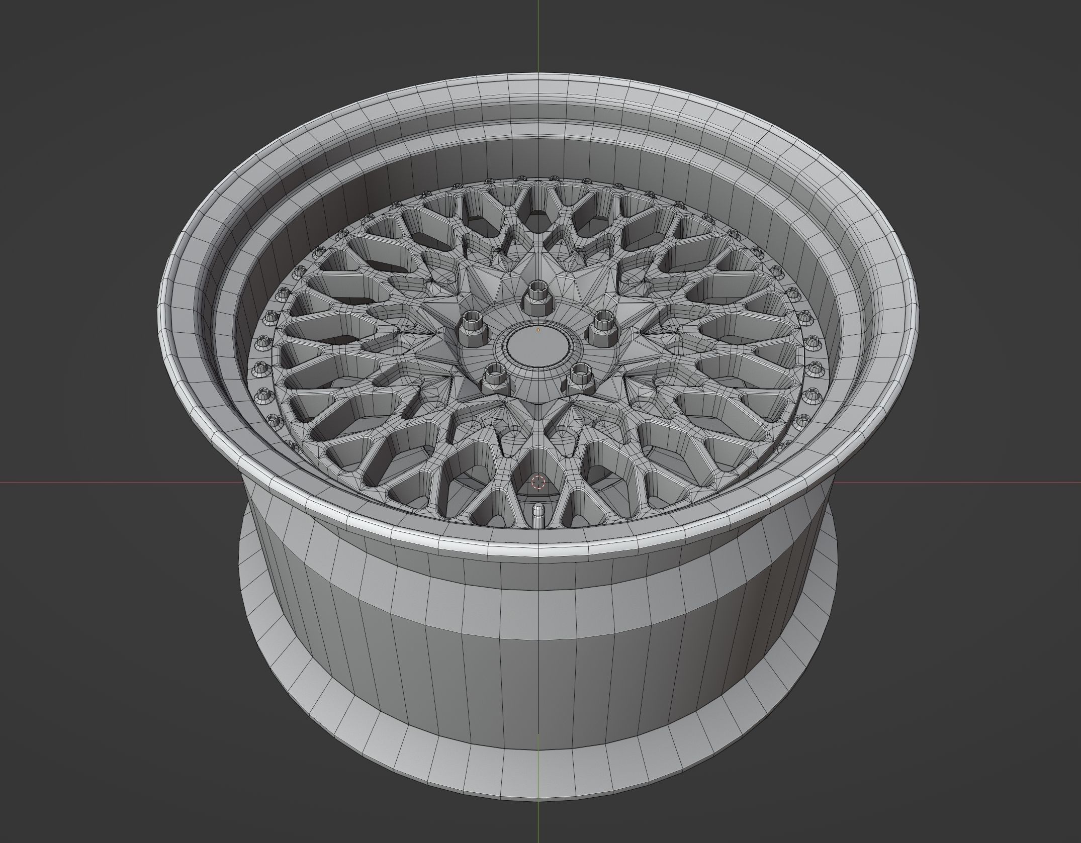 3D model Seeker CCX - 2 Piece Wheels - Game Ready VR / AR / low-poly ...