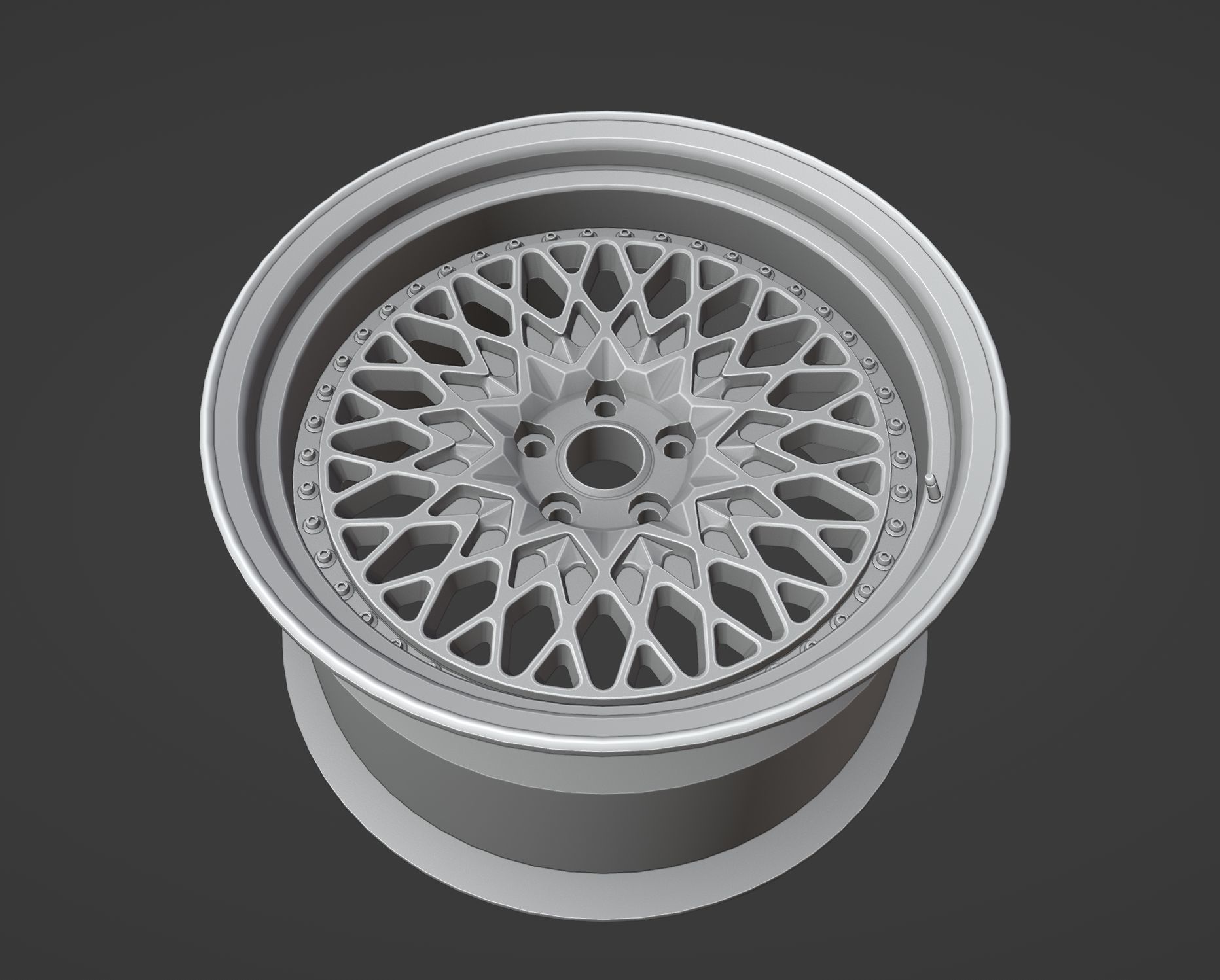 3D model Seeker CCX - 2 Piece Wheels - Game Ready VR / AR / low-poly ...