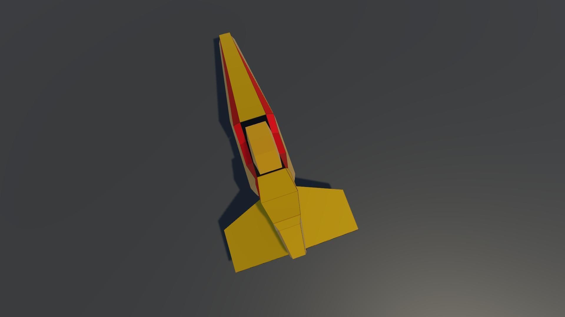 Space Ship - Game Ready 3D model | CGTrader