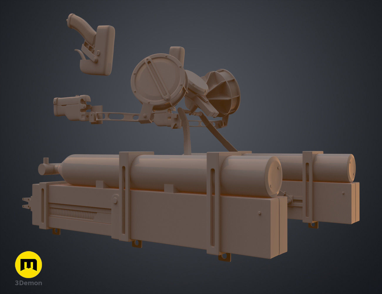ODM Gear and Swords - Attack on Titan 3D model 3D printable | CGTrader