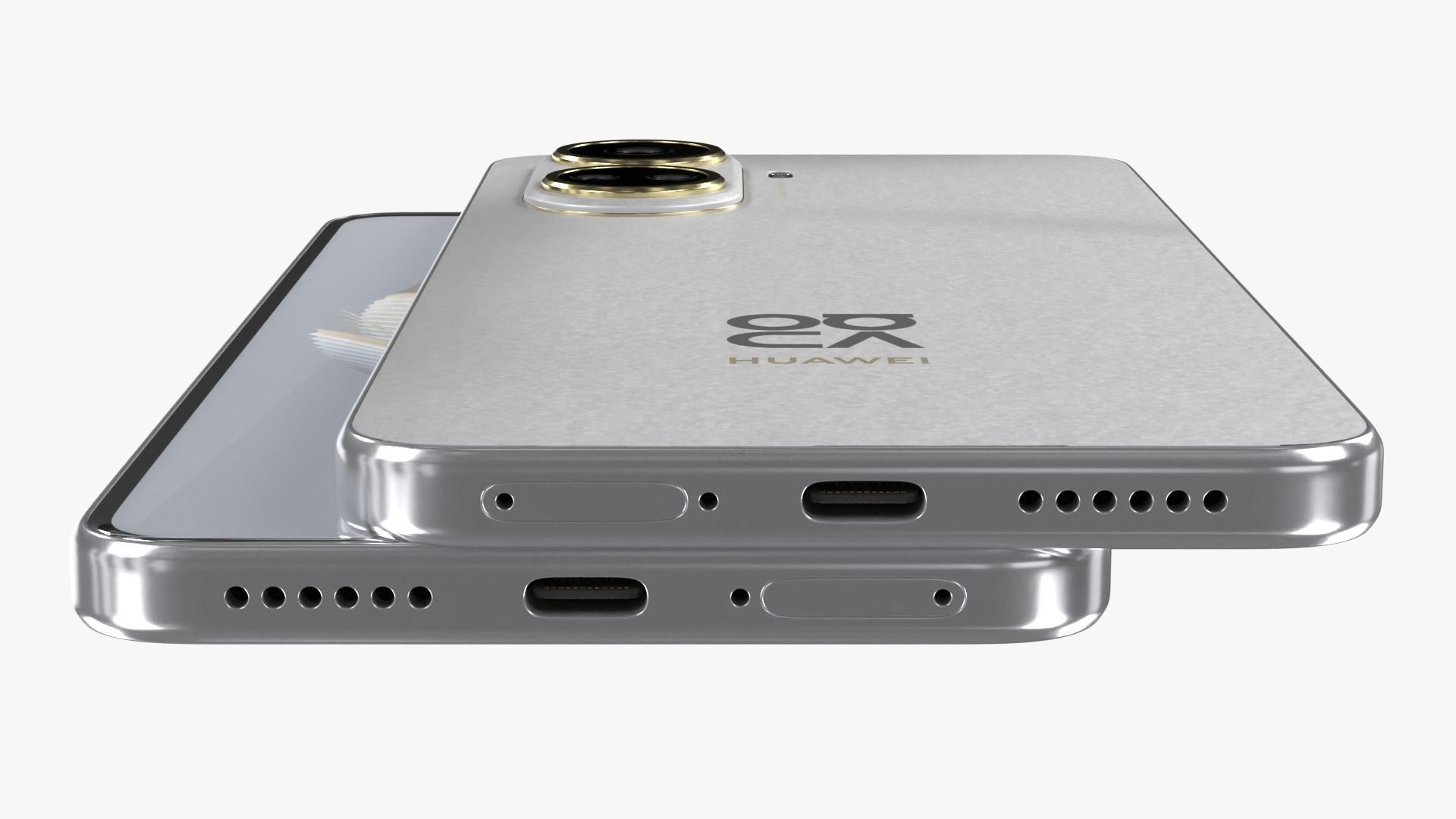 3D model Huawei Nova 10 SE Silver VR / AR / low-poly | CGTrader