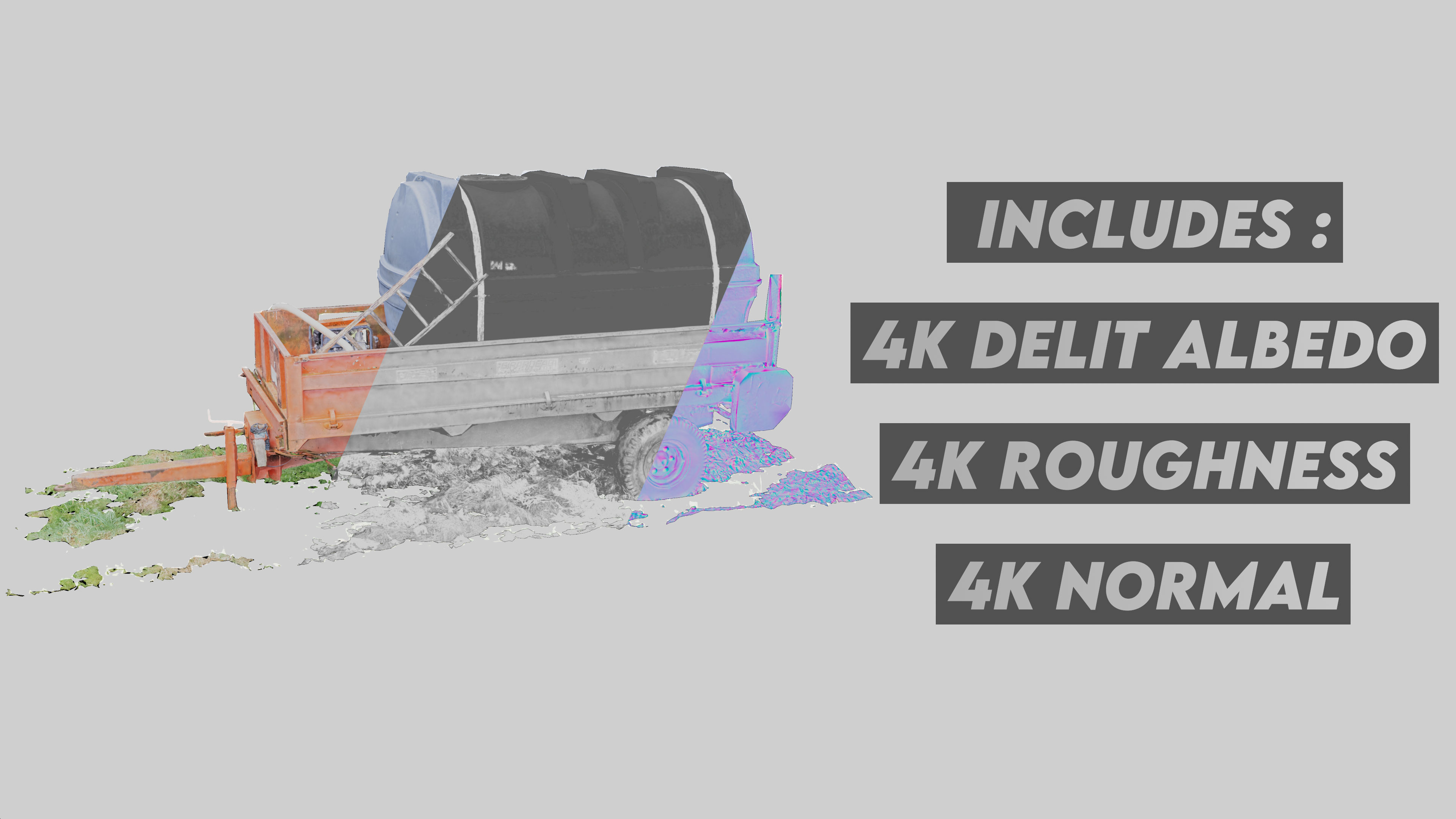 3D model Water tank - Photogrammetry VR / AR / low-poly | CGTrader