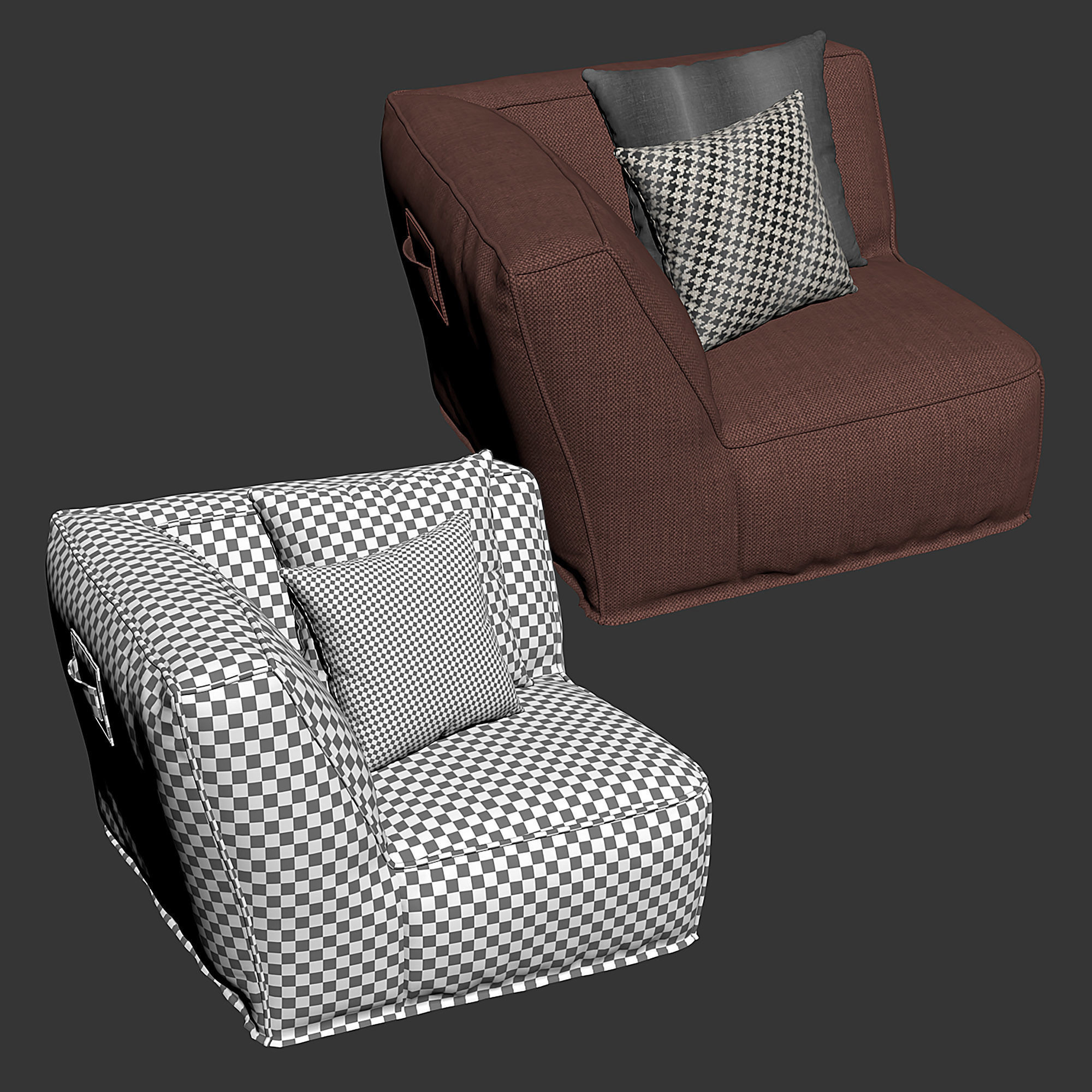 SOFT Corner Module - ATMOSPHERA 3D model | CGTrader