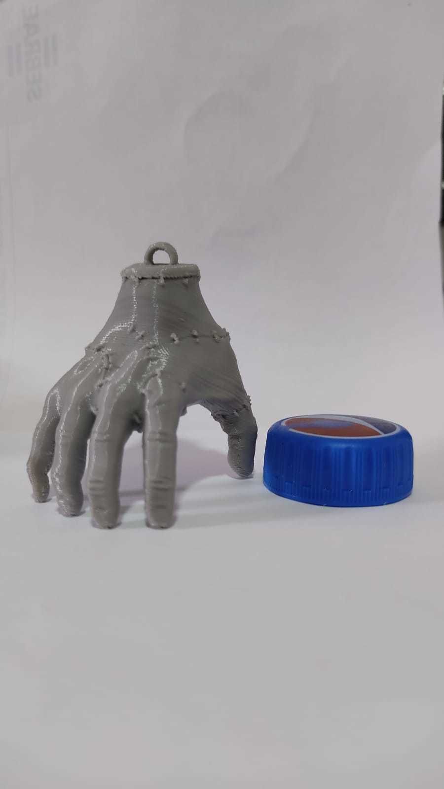 Thing Addams Keychain 3D model 3D printable | CGTrader