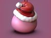 santa poring ornament 3D model 3D printable | CGTrader